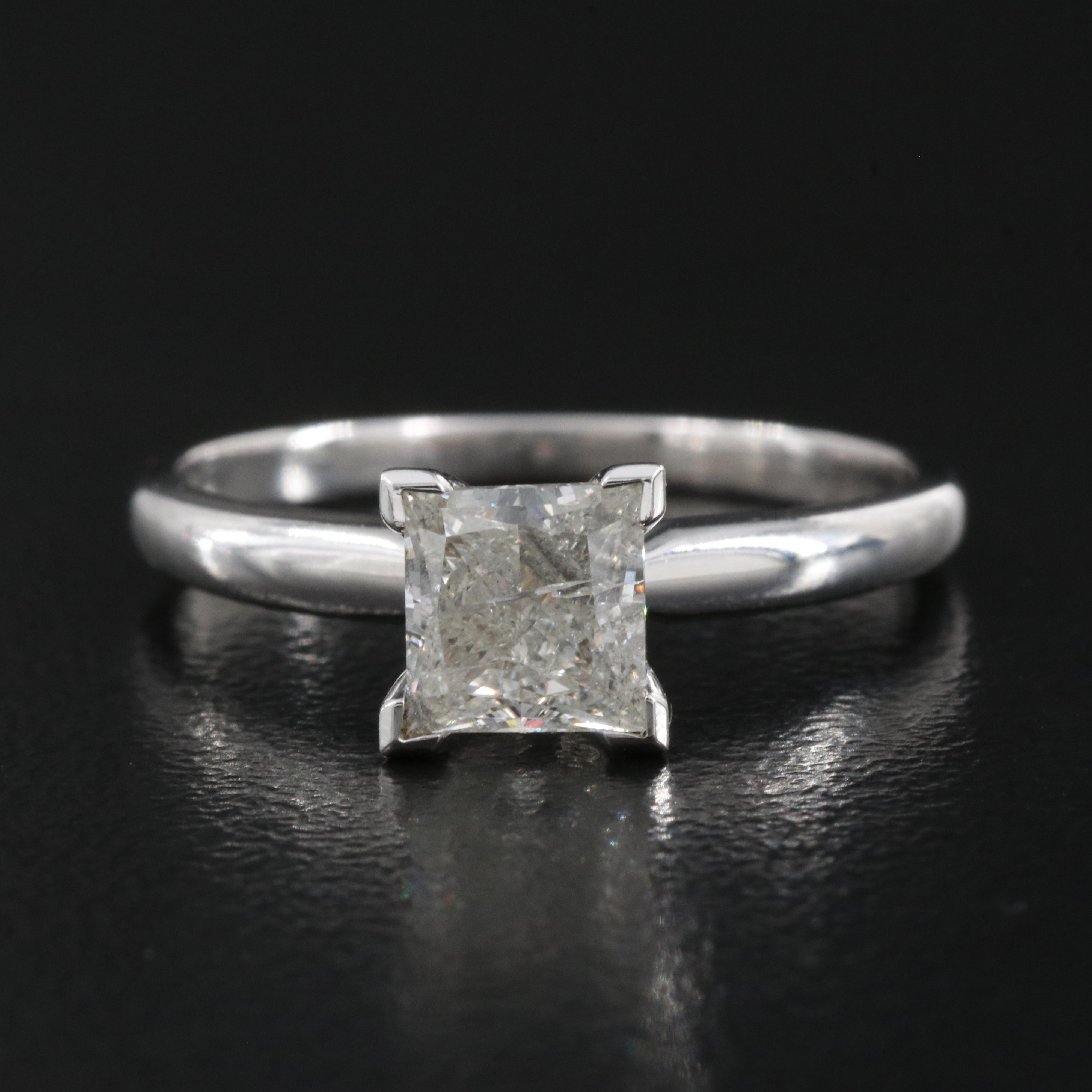 14K 1.00 CT Diamond Solitaire Ring | EBTH