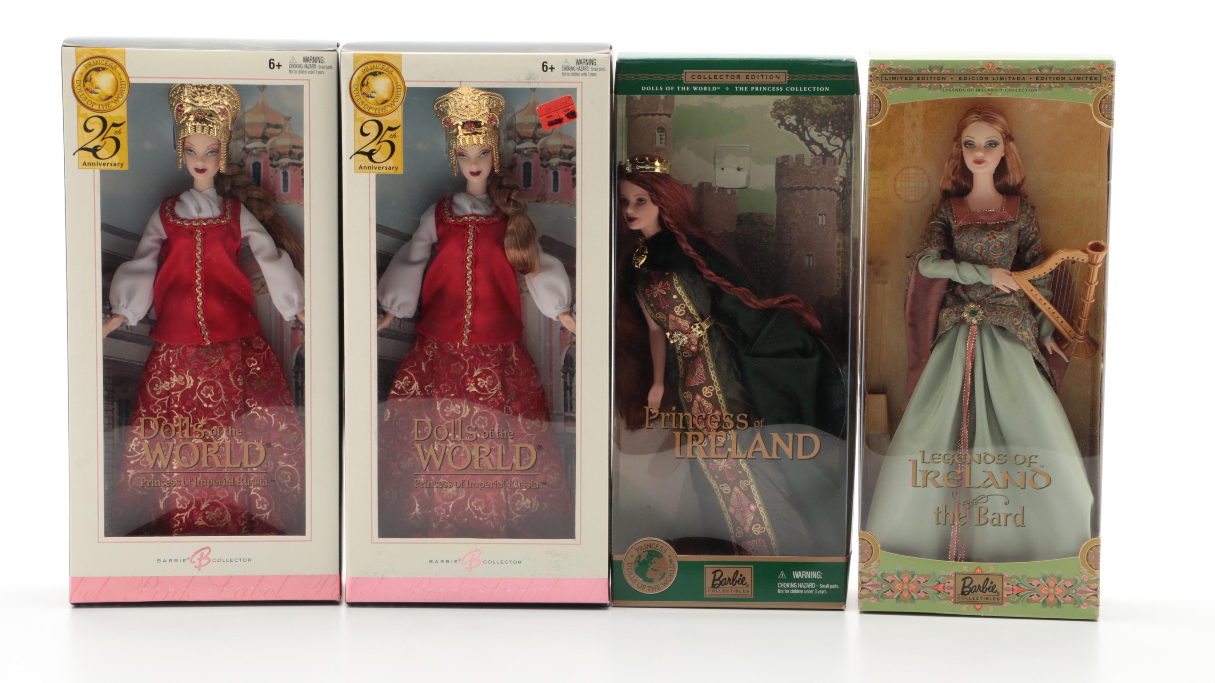 Chinese Empress Barbie and Other Collector Edition Dolls of The World ...