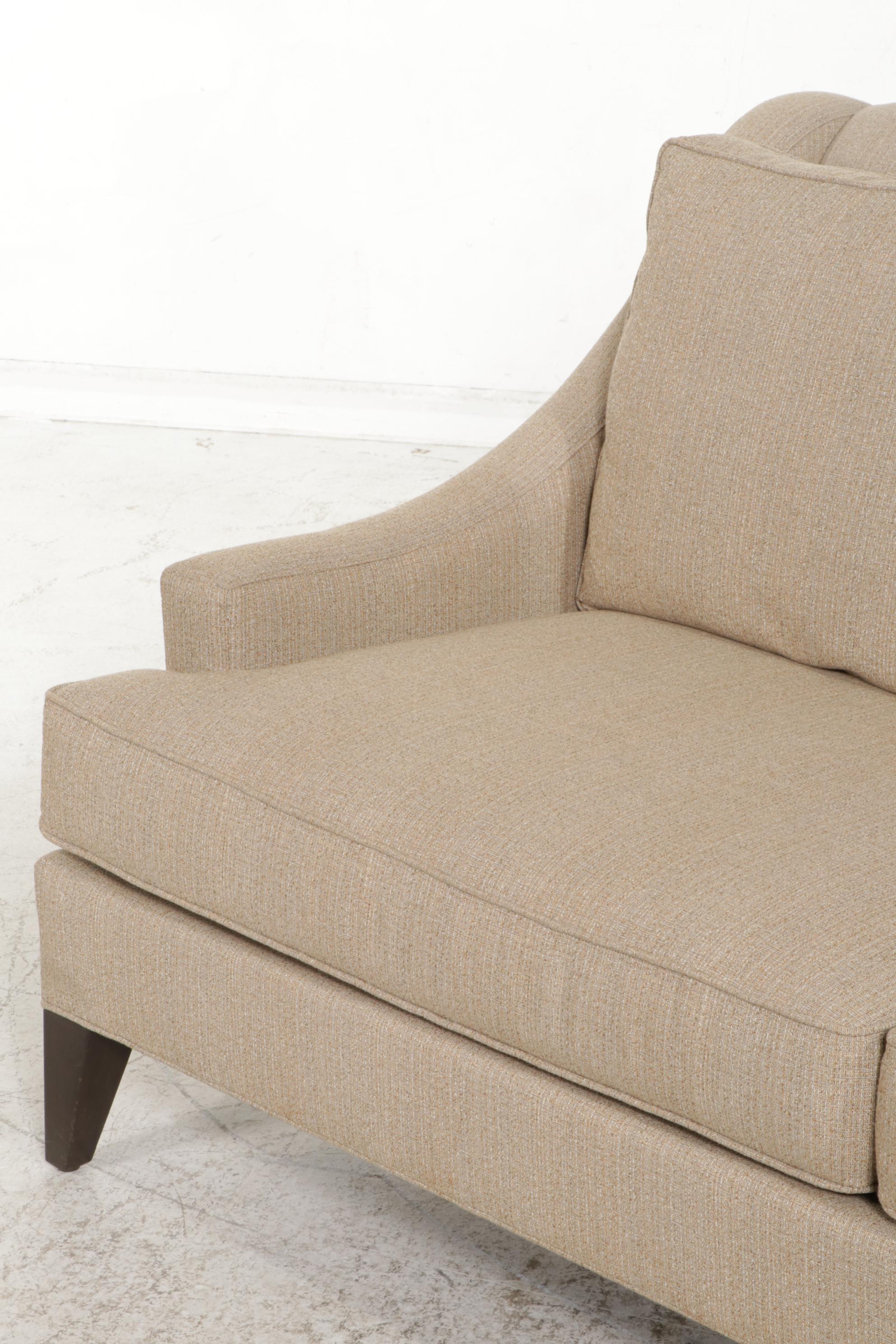 Ethan Allen "Emerson" Contemporary Two-Seat Sofa | EBTH