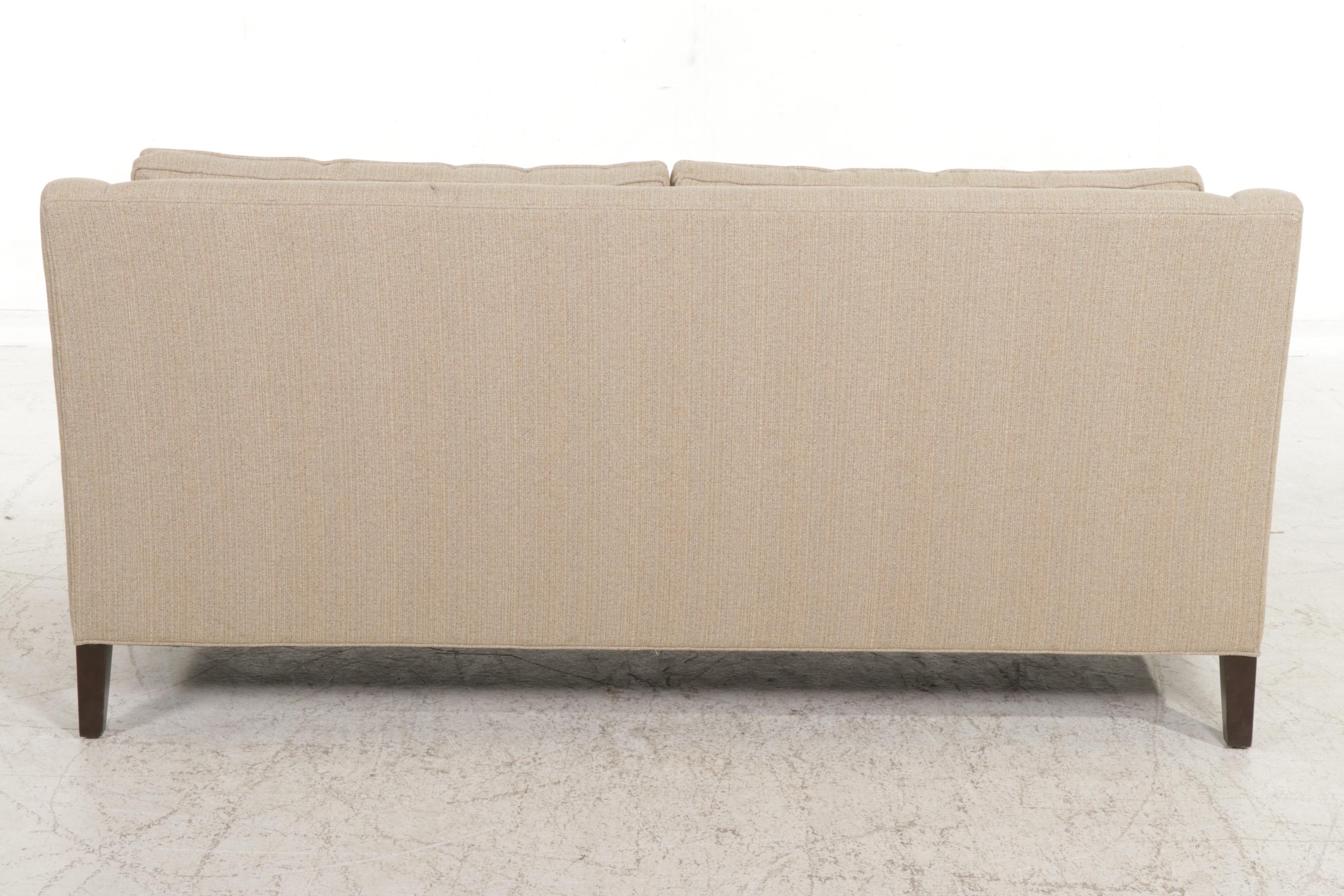 Ethan Allen "Emerson" Contemporary Two-Seat Sofa | EBTH