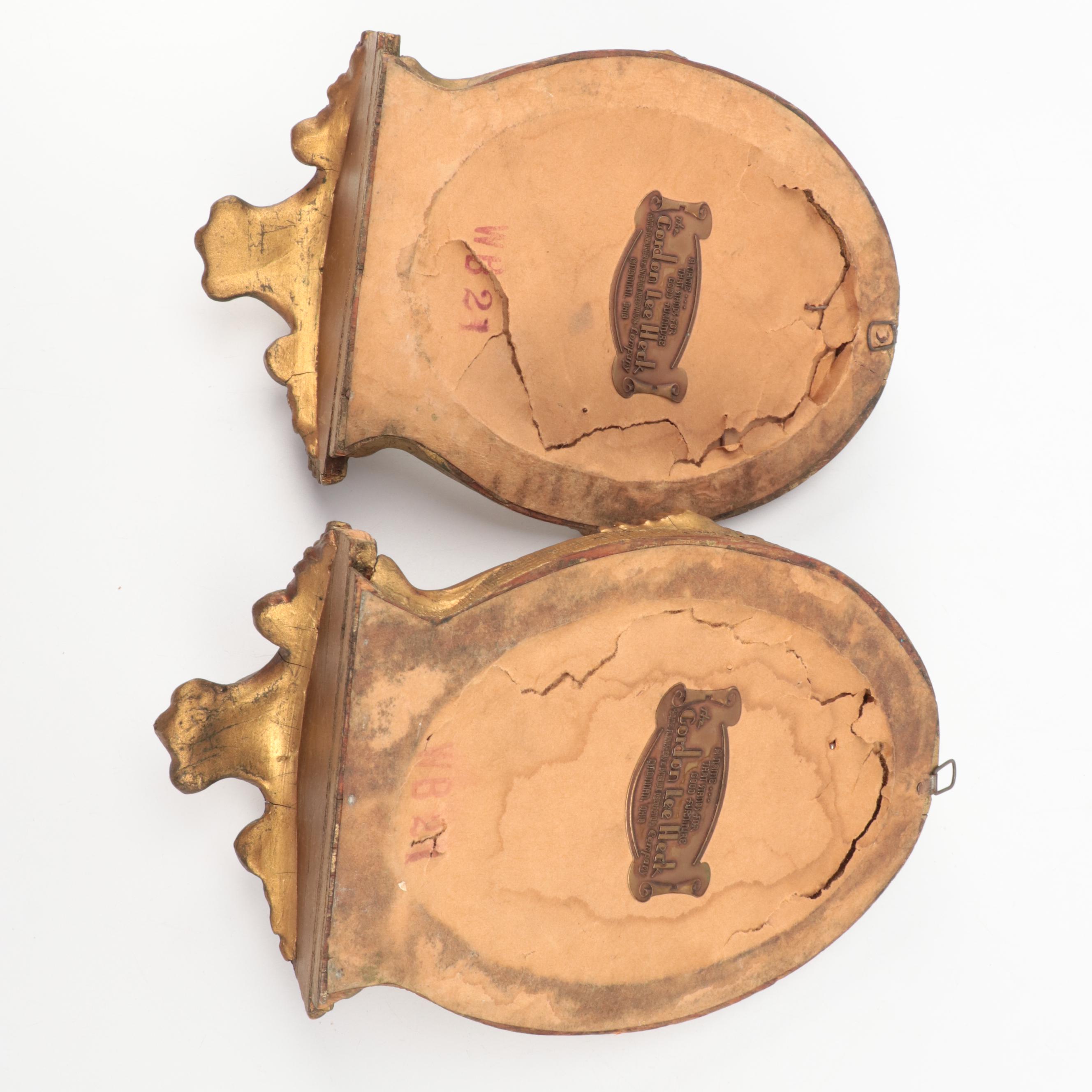 Gibson & Sons Teapot, Gordon Lee Heck Mirror Wall Shelf Sconces, and ...