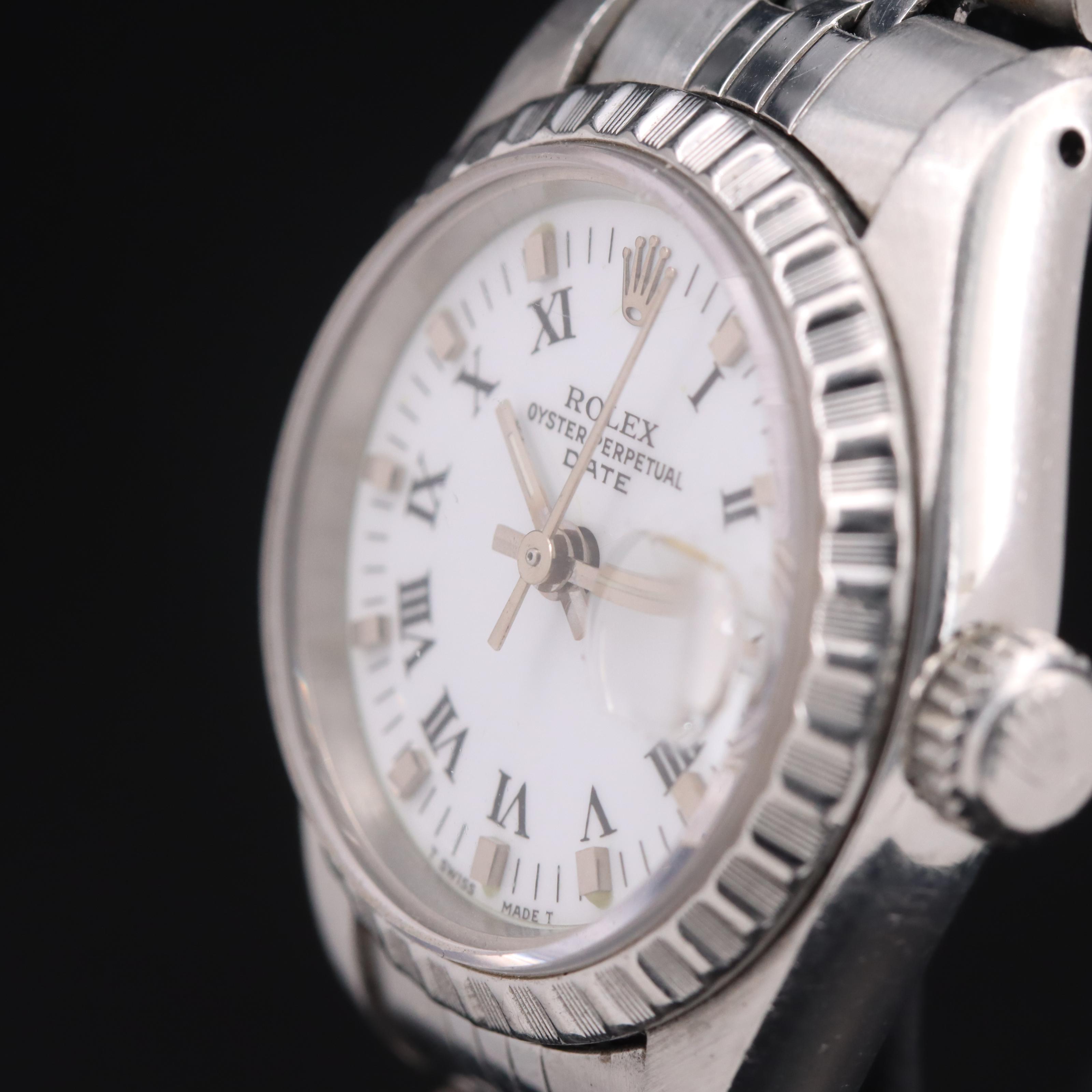 1990 Rolex Oyster Perpetual Date Wristwatch | EBTH