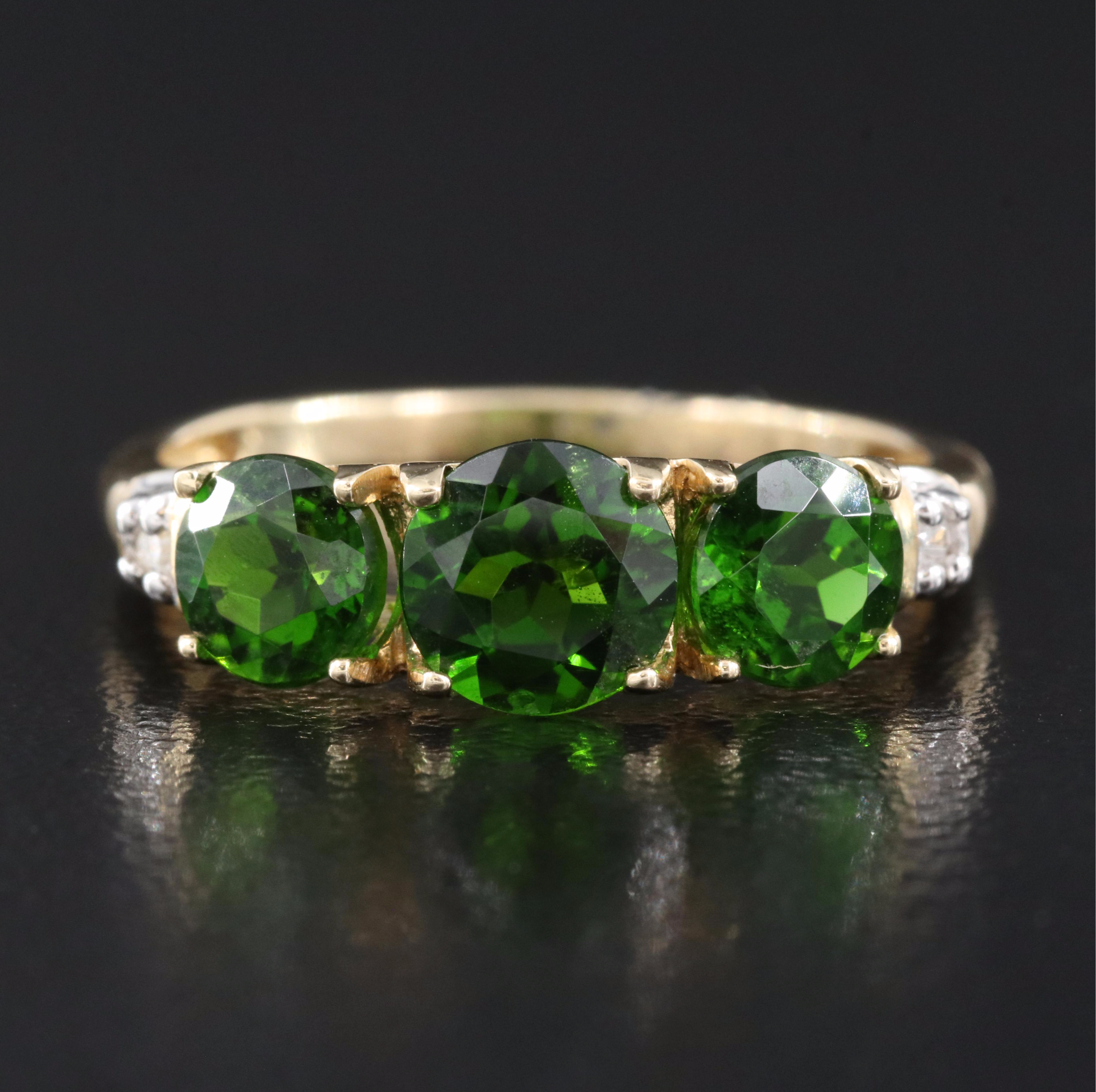 10K Yellow Gold Diamond Ring | EBTH