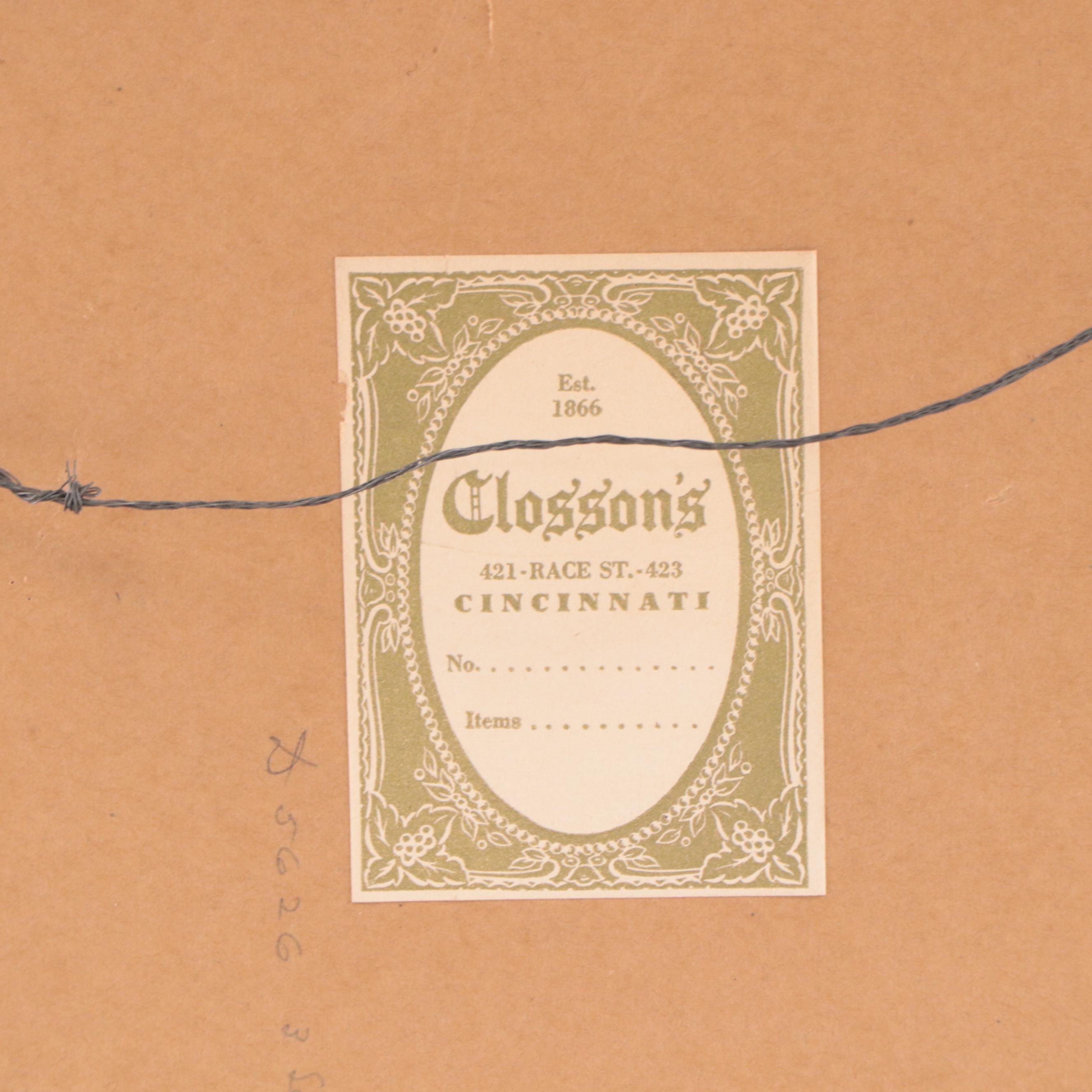 Joseph Sloman Seascape Oil Painting, Mid-20th Century | EBTH