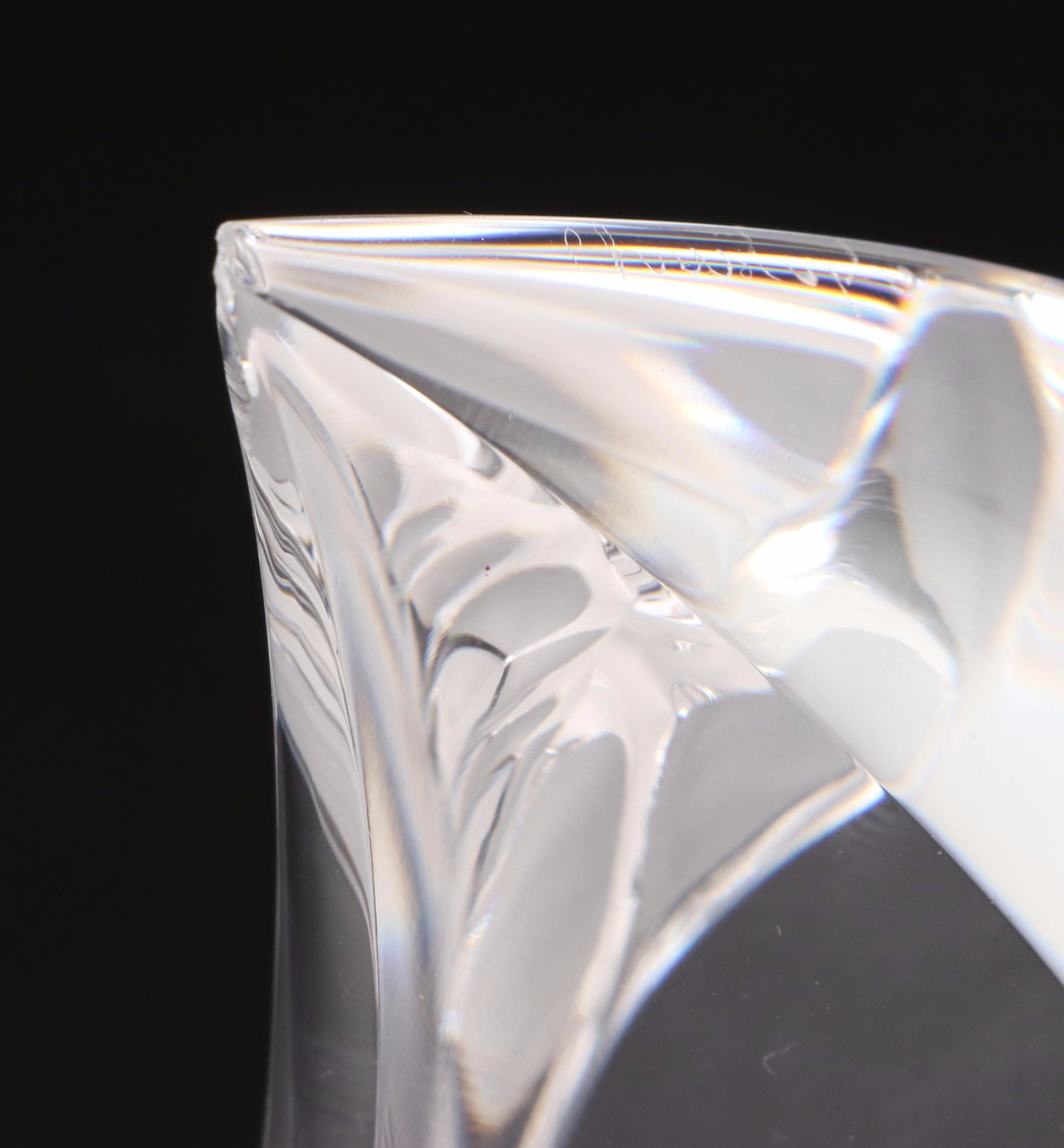 Christopher Ries Glass Sculpture, 1988 | EBTH