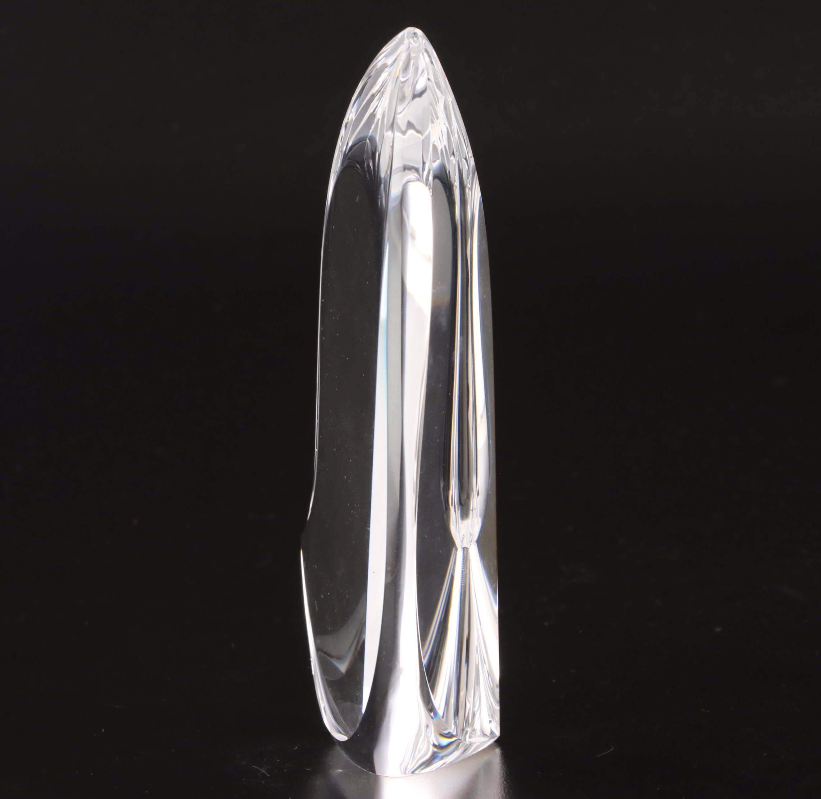 Christopher Ries Glass Sculpture, 1988 | EBTH