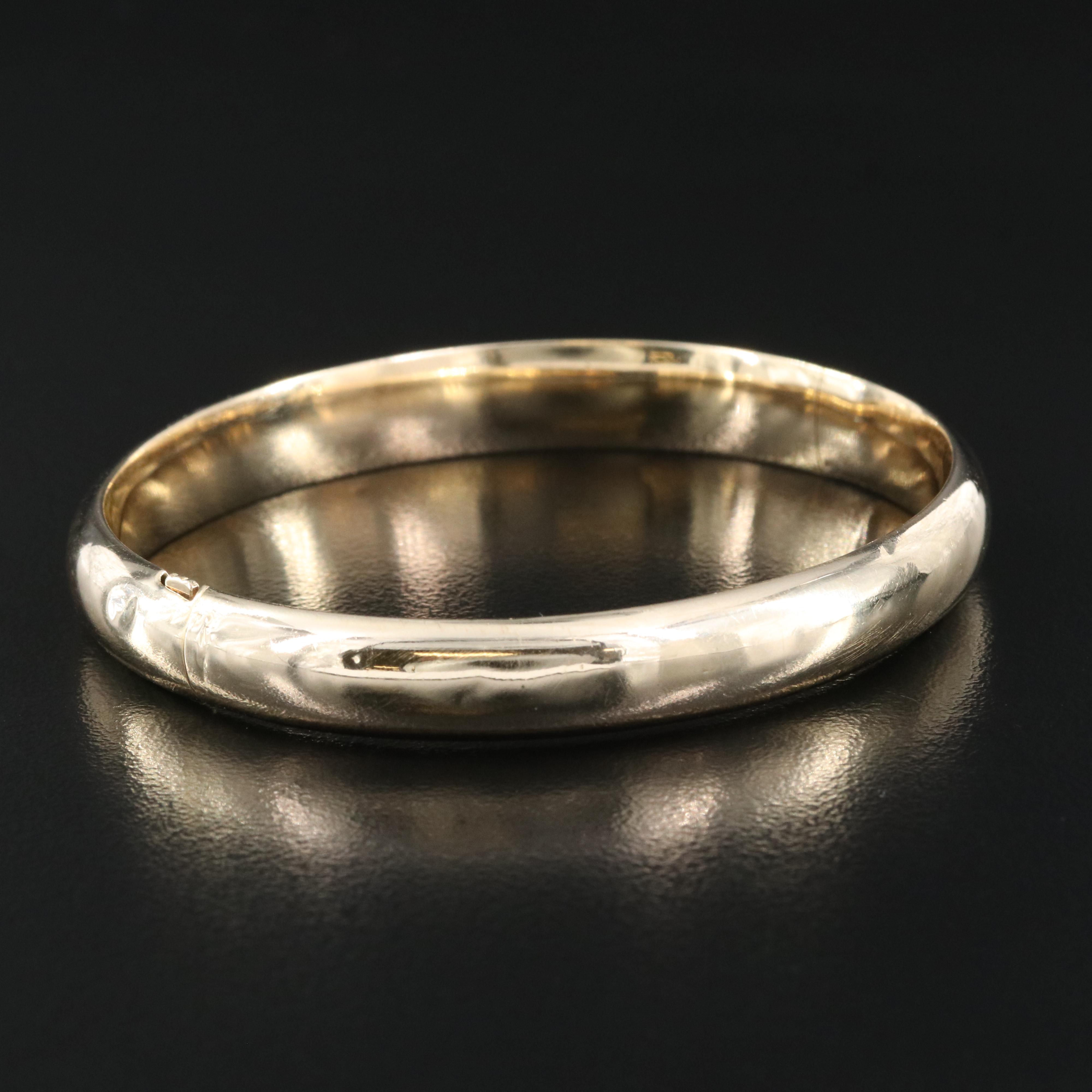 14K Hinged Bangle | EBTH