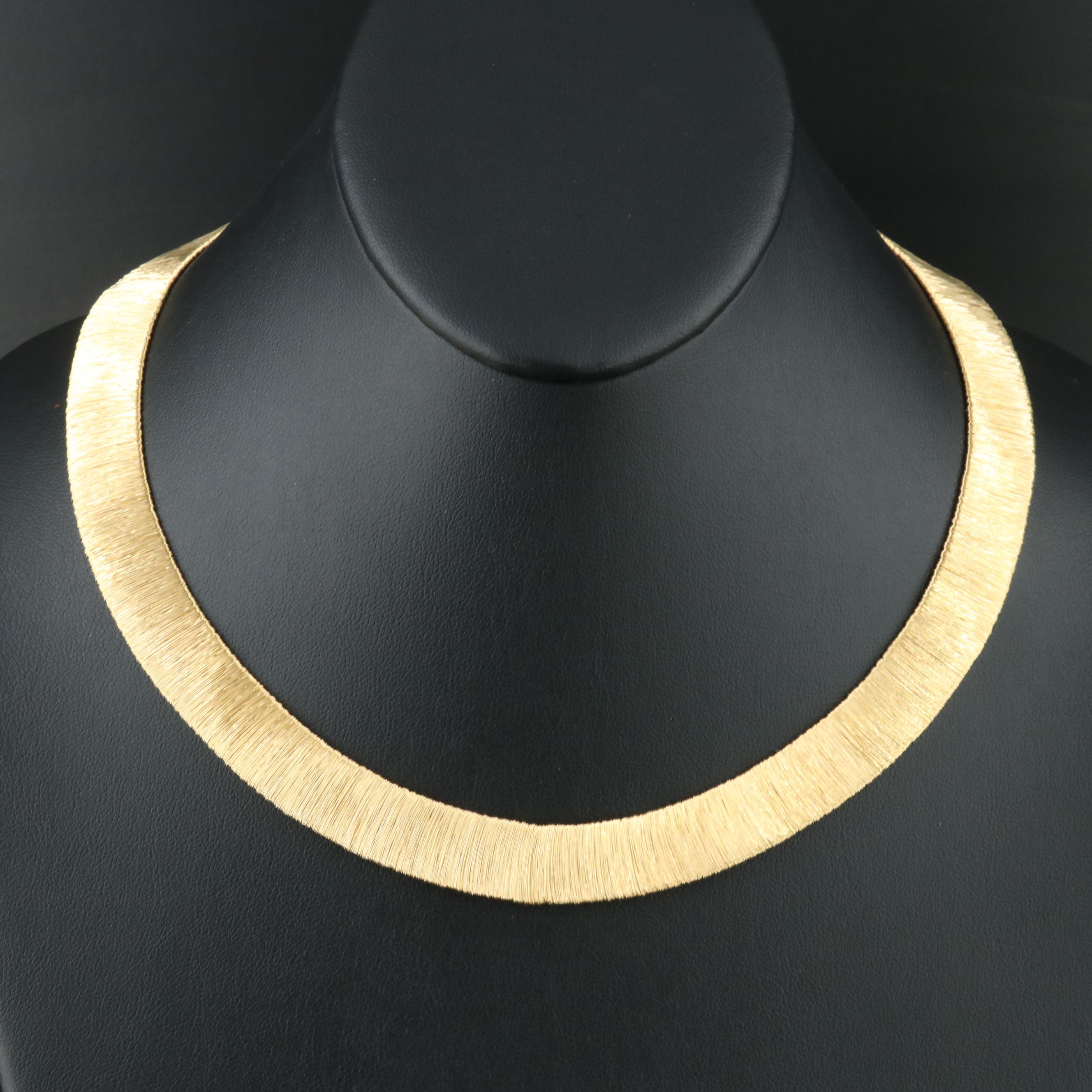 H Stern 18K 0.05 CTW Diamond Filaments Necklace | EBTH