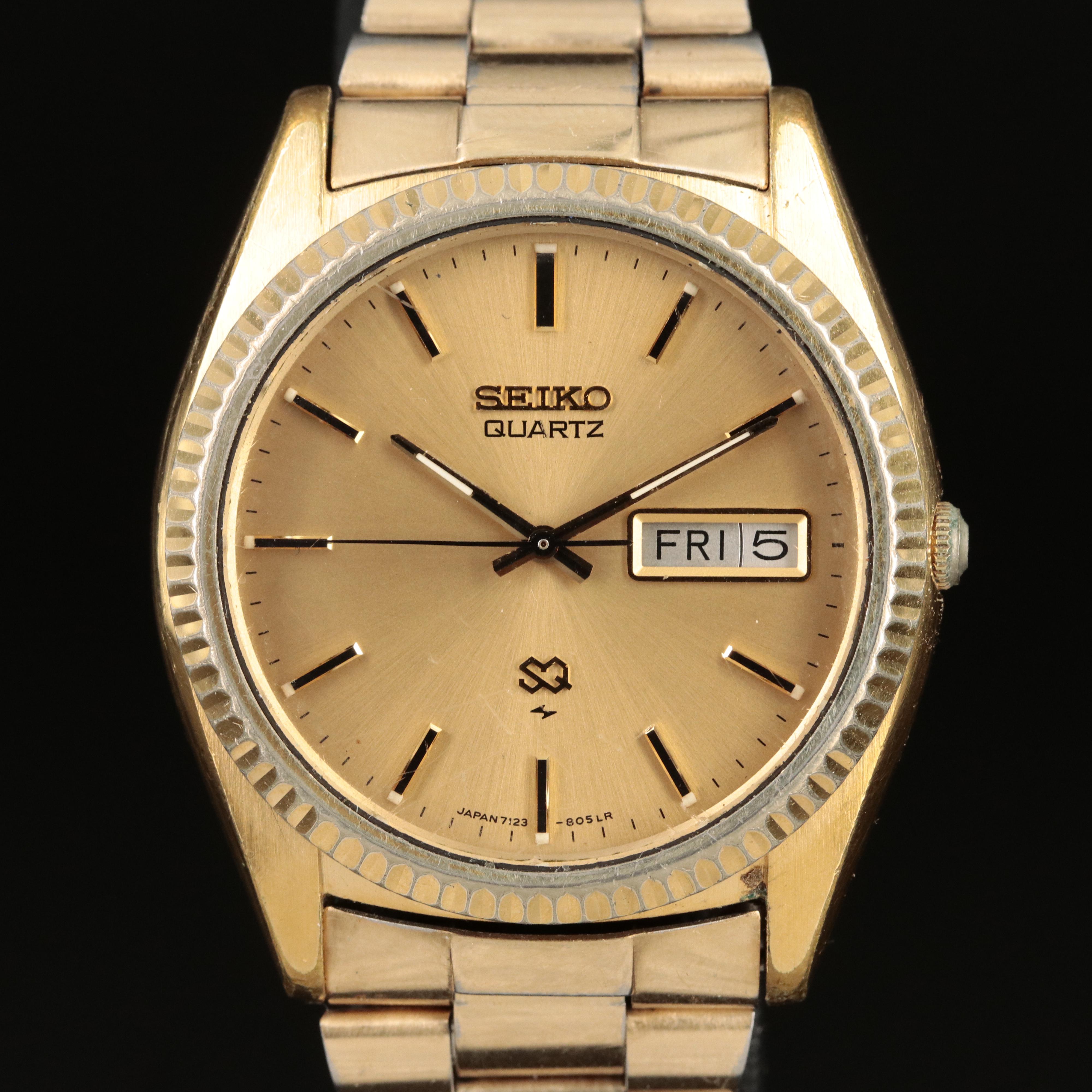 Seiko Day/Date Quartz Wristwatch | EBTH