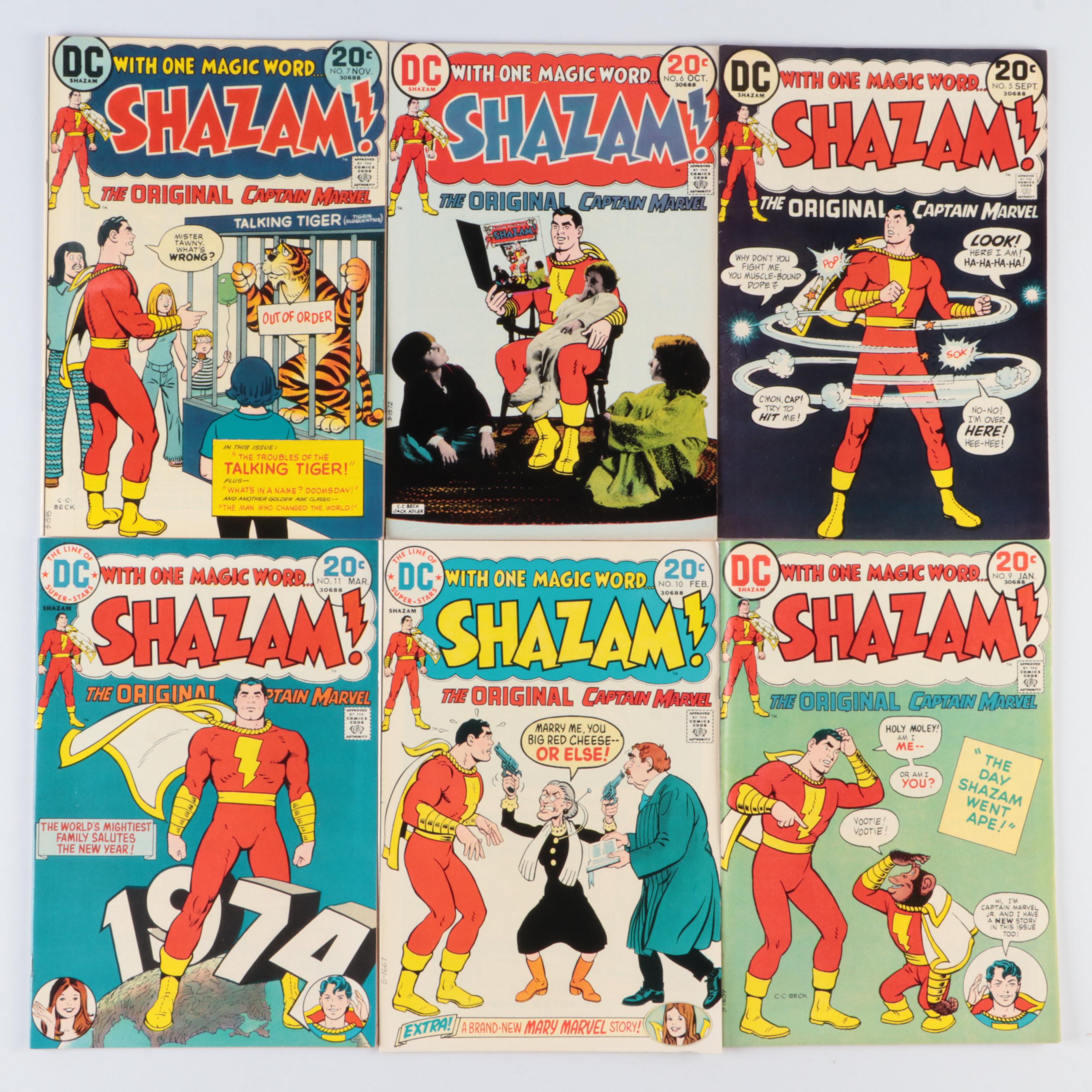 Bronze Age Shazam! Comic Books Featuring The Monster Society and More ...