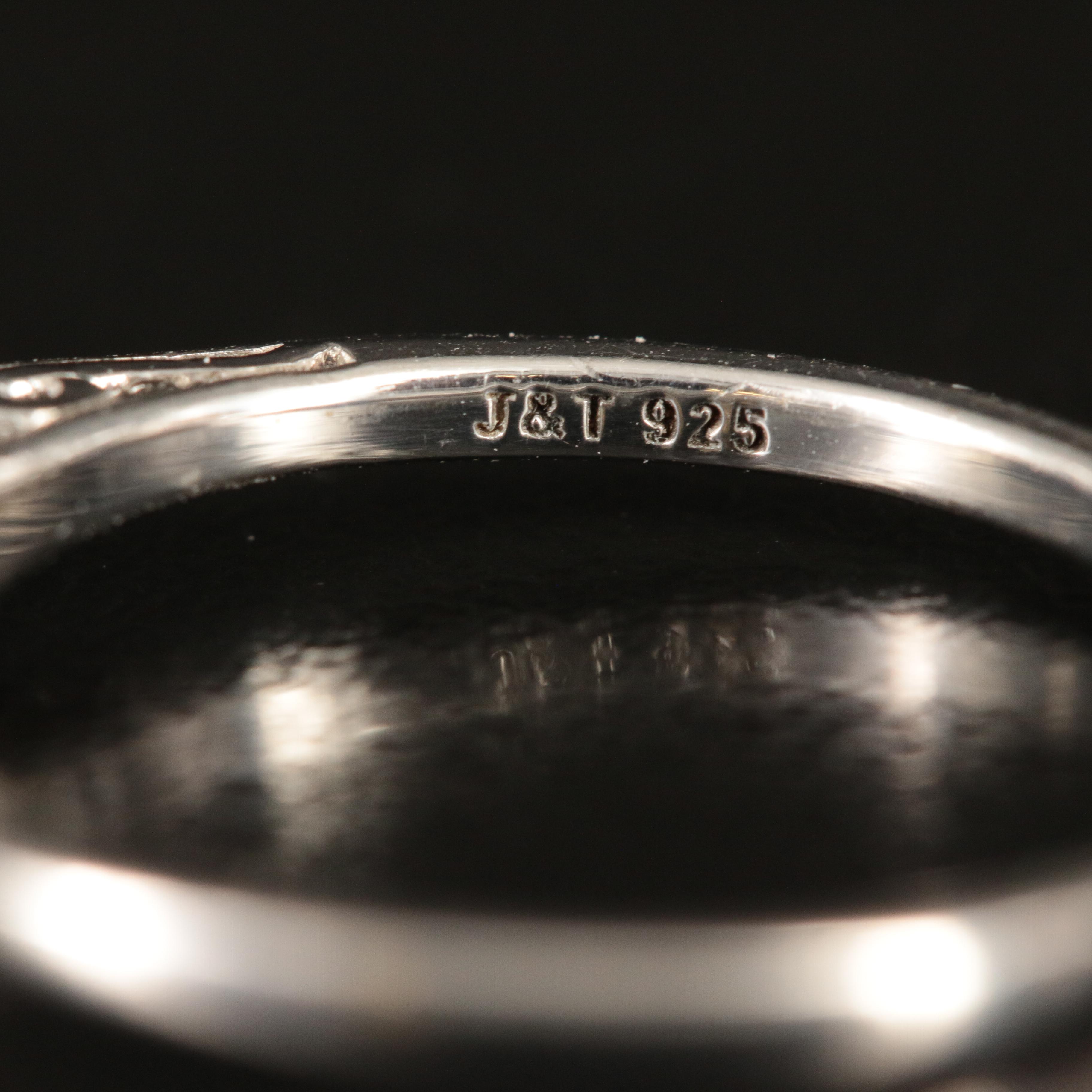 Sterling White Zircon Ring | EBTH