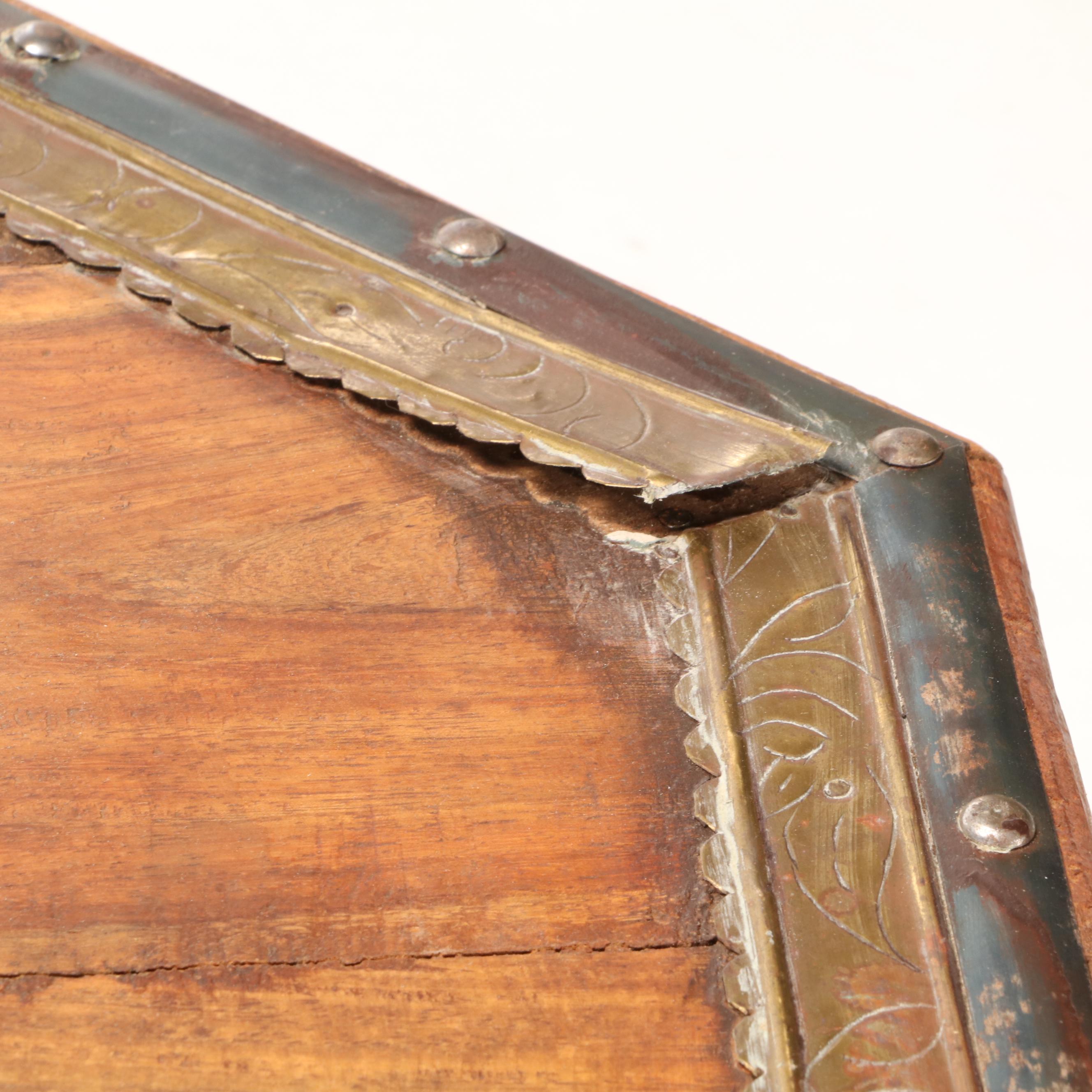 Indian Brass Ornamented Stacking Octagonal Tables | EBTH