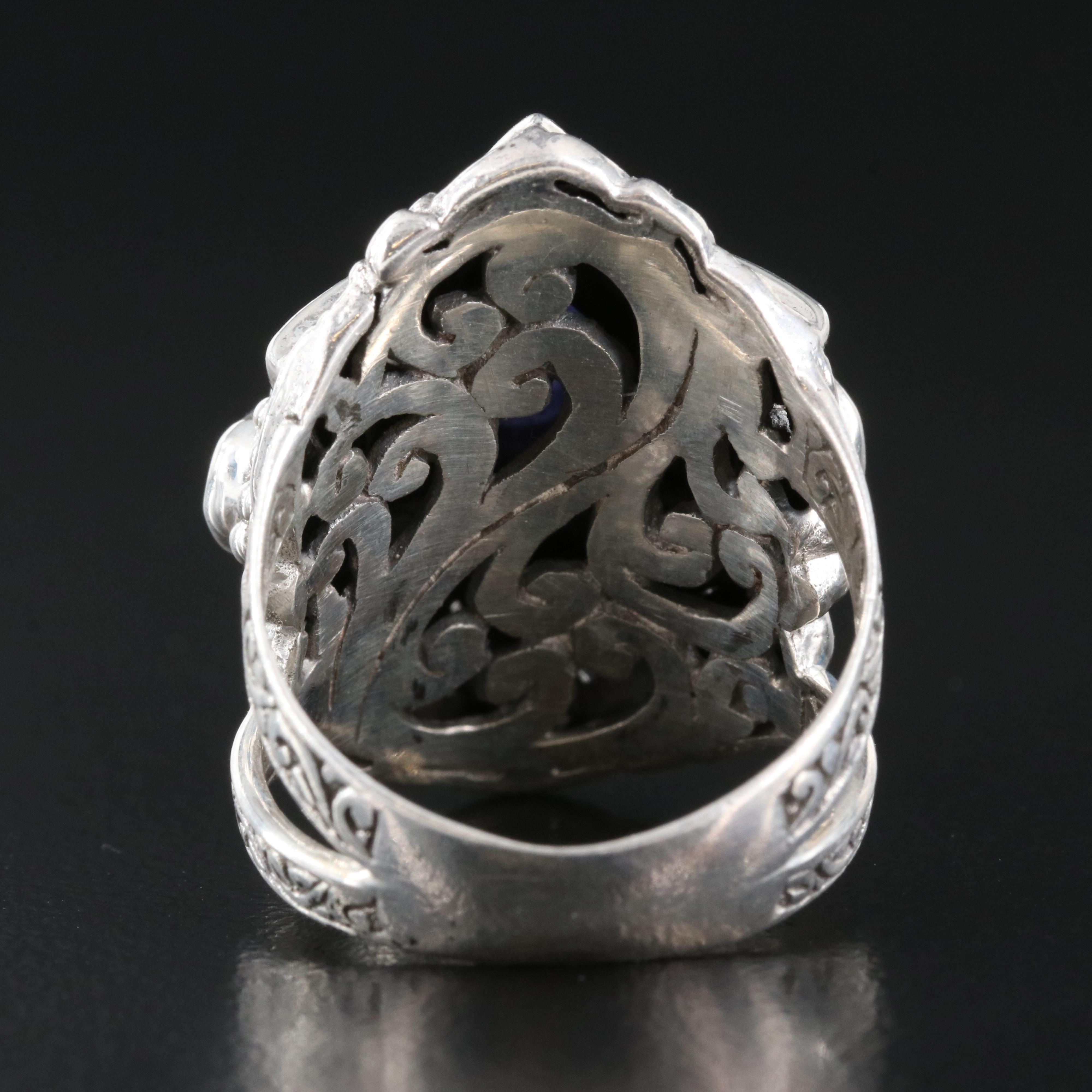 Sarda Sterling Tanzanite Ring | EBTH