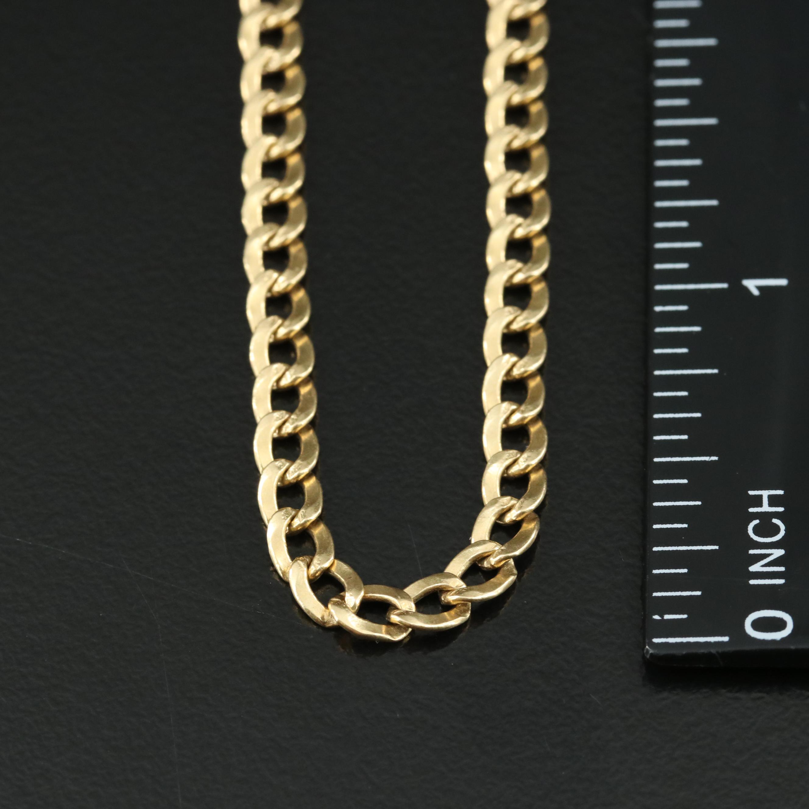 18K Curb Chain | EBTH