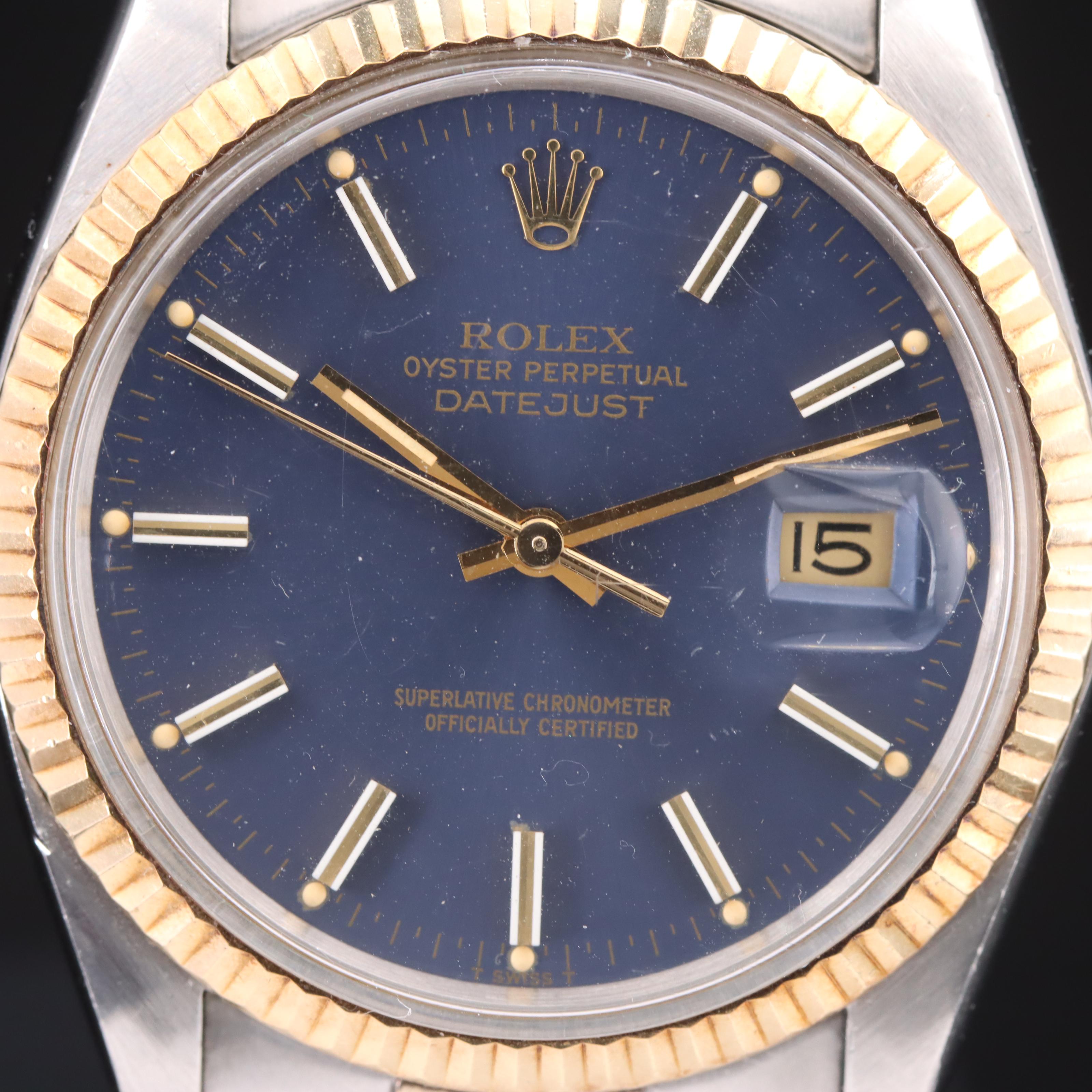 1978 - 1979 18K Rolex Datejust Wristwatch | EBTH
