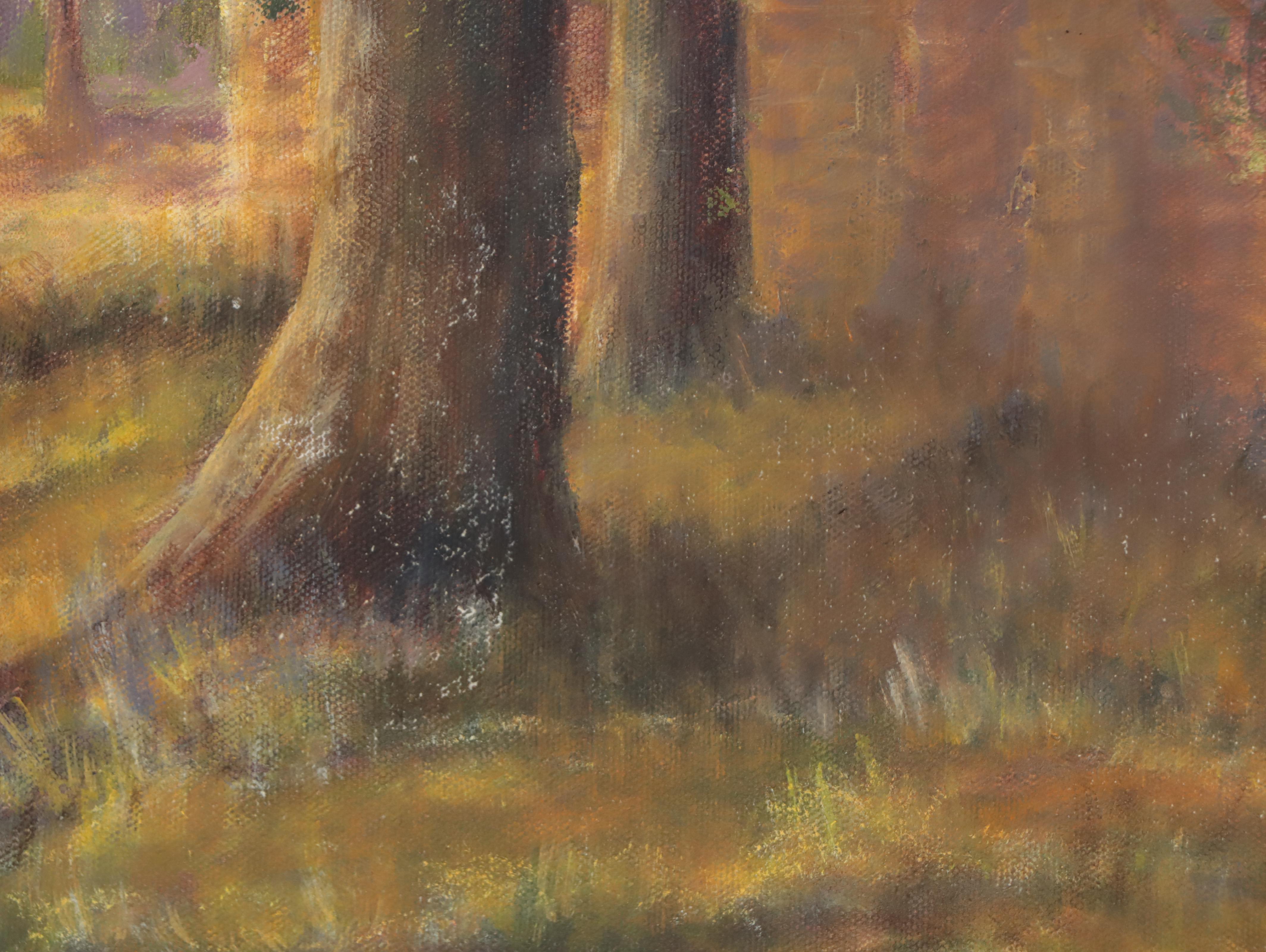 Mary Jo Limp Oil Painting of Landscape "Old Mill and Stream" | EBTH