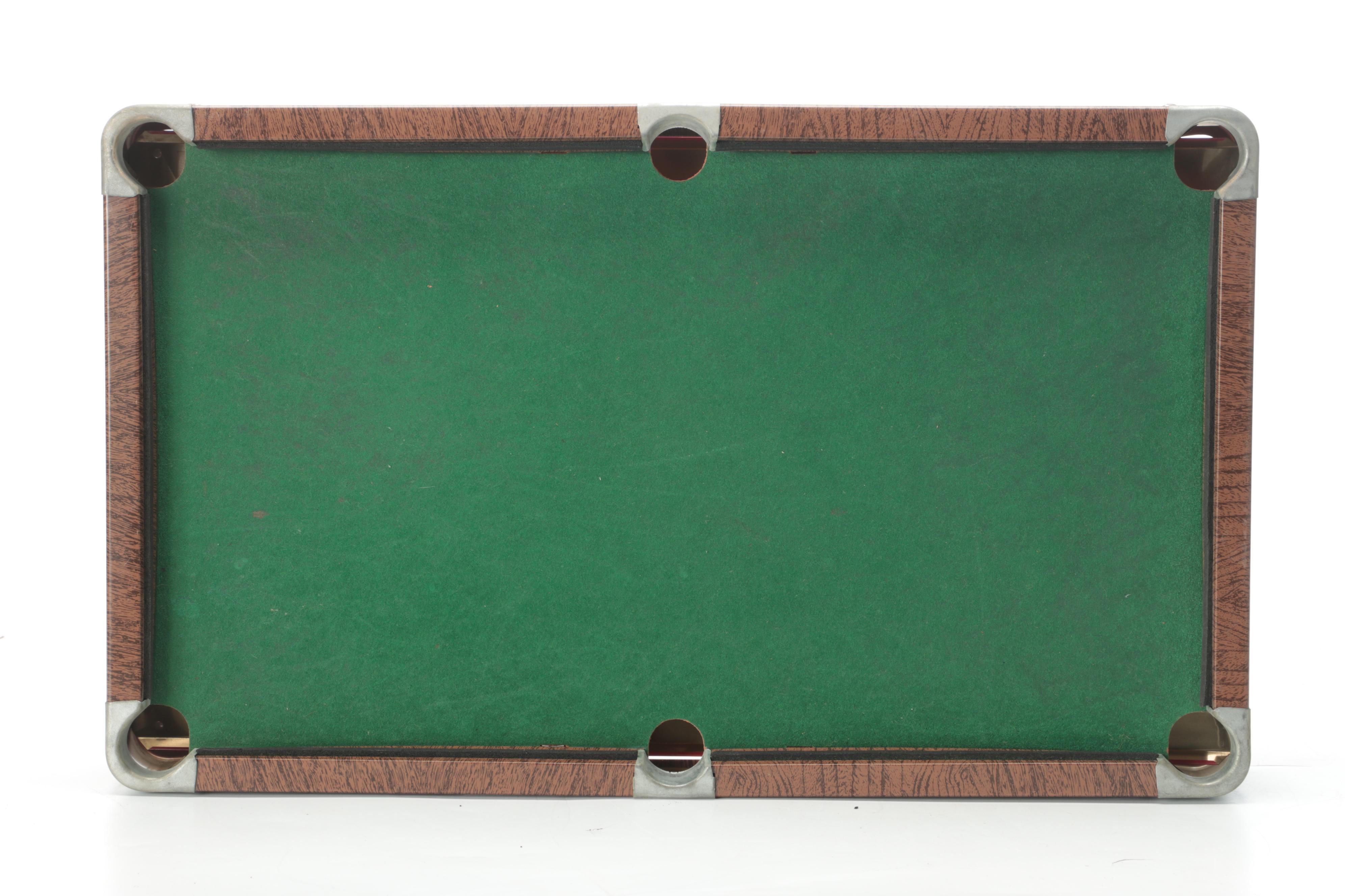 Gotham Pressed Steel Corp. Streamliner Table Top Pool Table, Mid-20th C ...