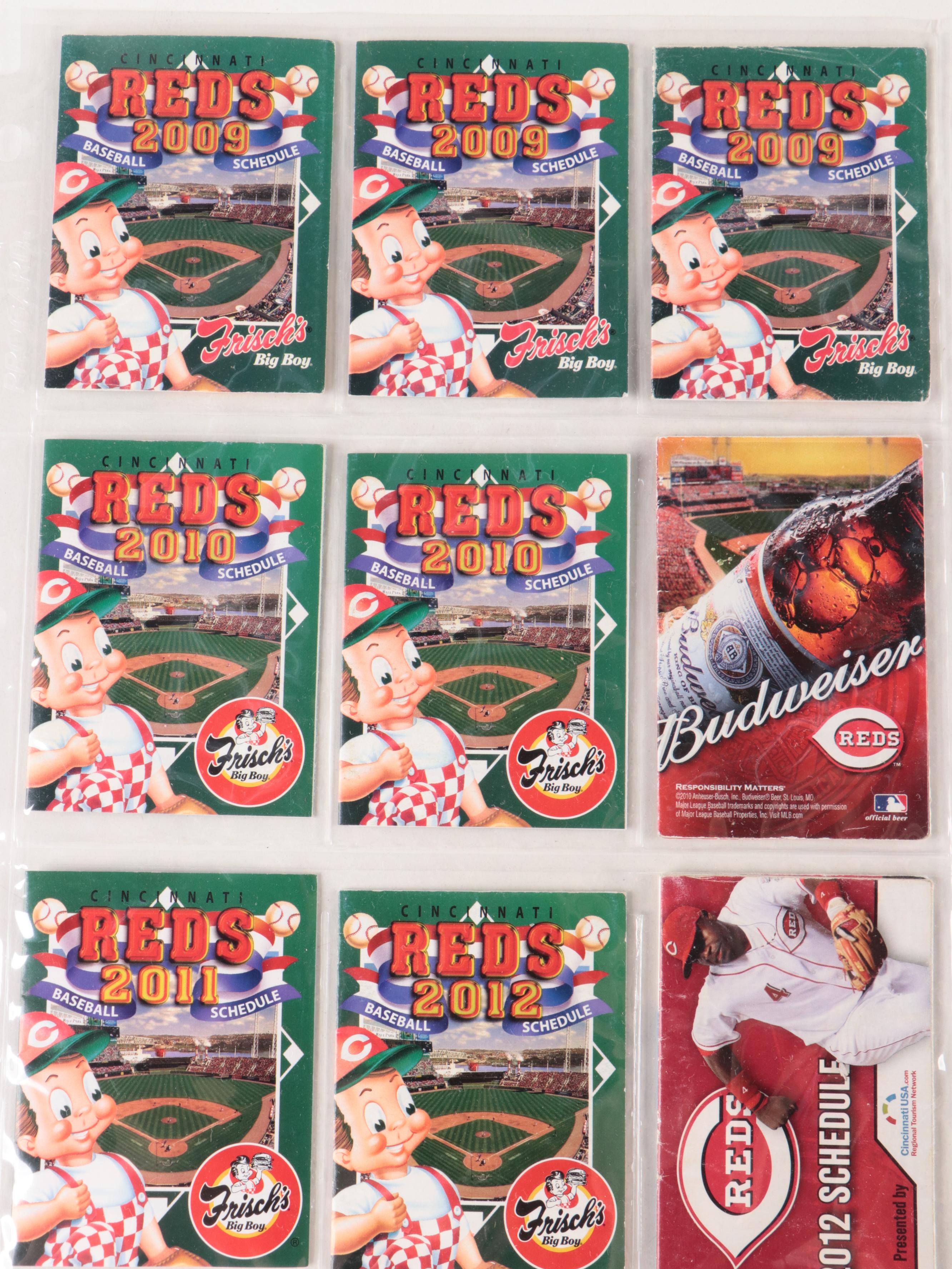 Cincinnati Reds Ticket Stubs, Team Schedules, and More, 1950s–2010s | EBTH