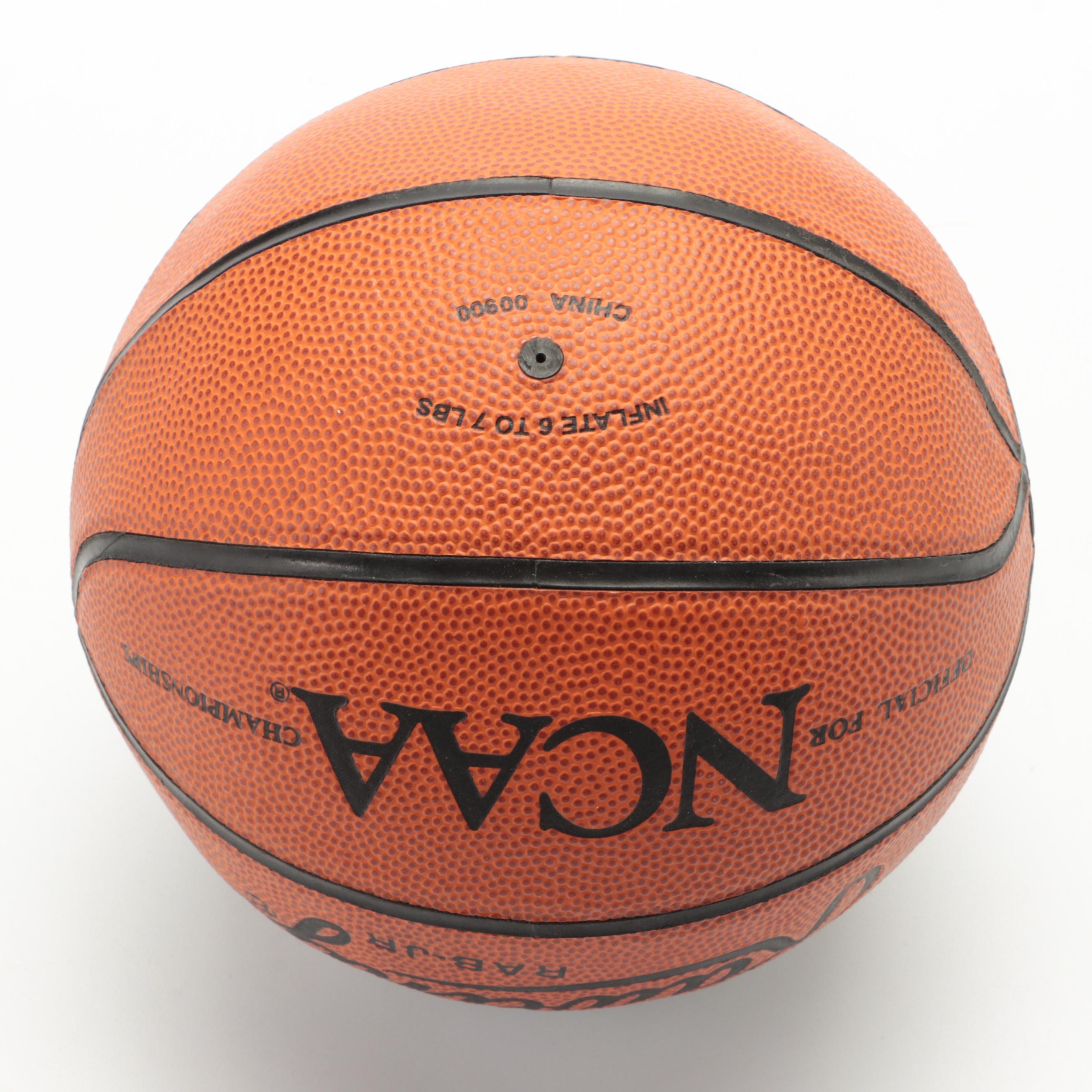 Jerry West Signed 1998 Final Four Mini Rawlings Basketball | EBTH