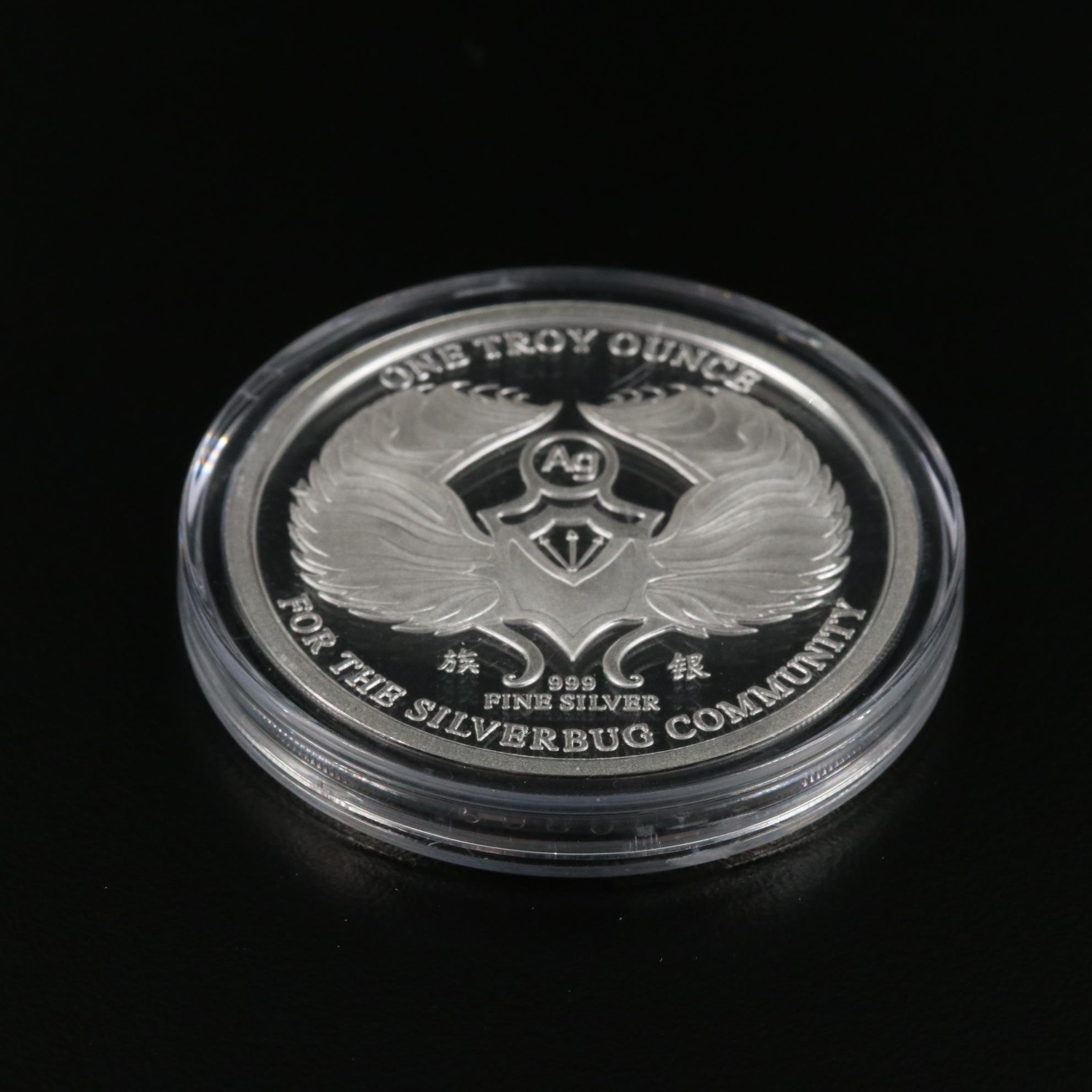 2016 Silverbug 1-Oz. Fine Silver Round, Alyx the Fairy Issue | EBTH