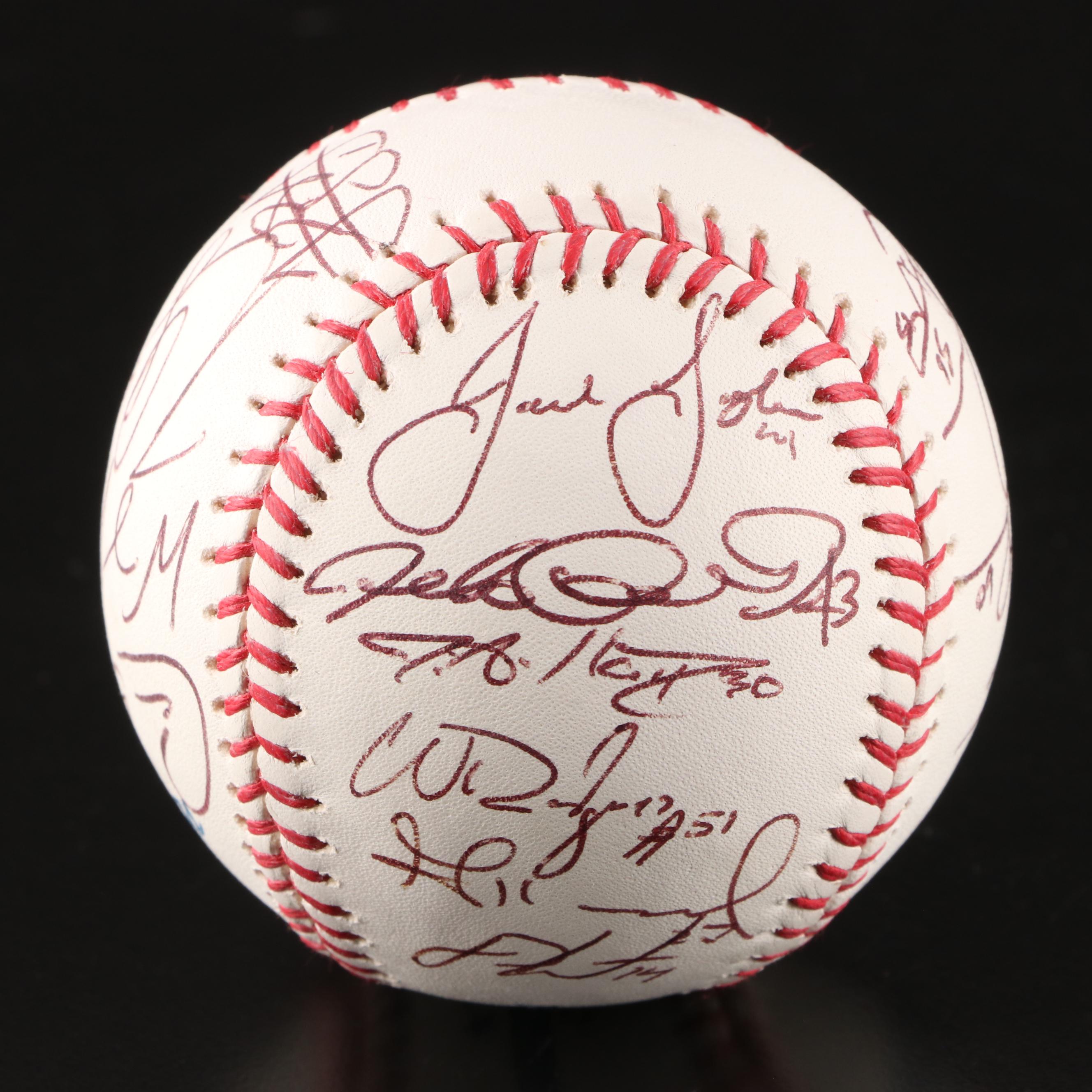 2012 Houston Astros Signed Rawlings Baseball with Altuve, Keuchel, and ...