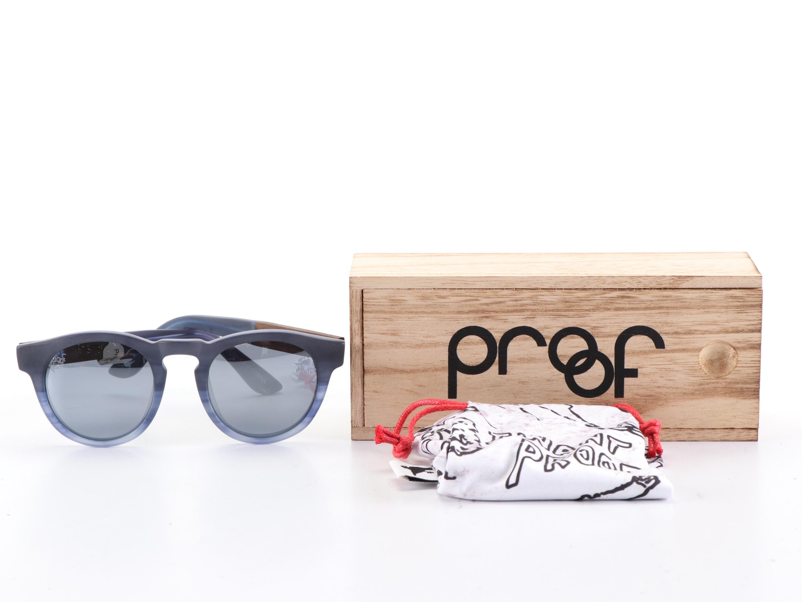 Proof Sunglasses and Eyeglass Frames with Wood Cases | EBTH
