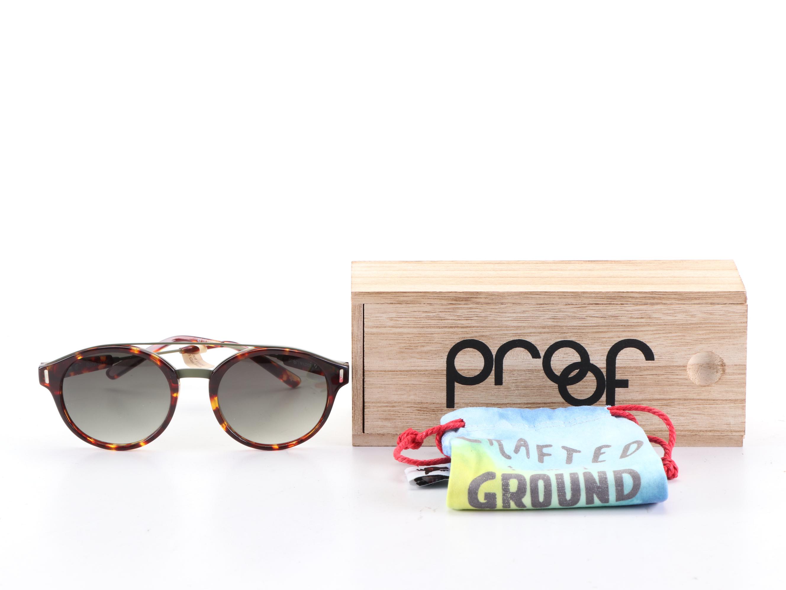 Proof Sunglasses and Eyeglass Frames with Wood Cases | EBTH
