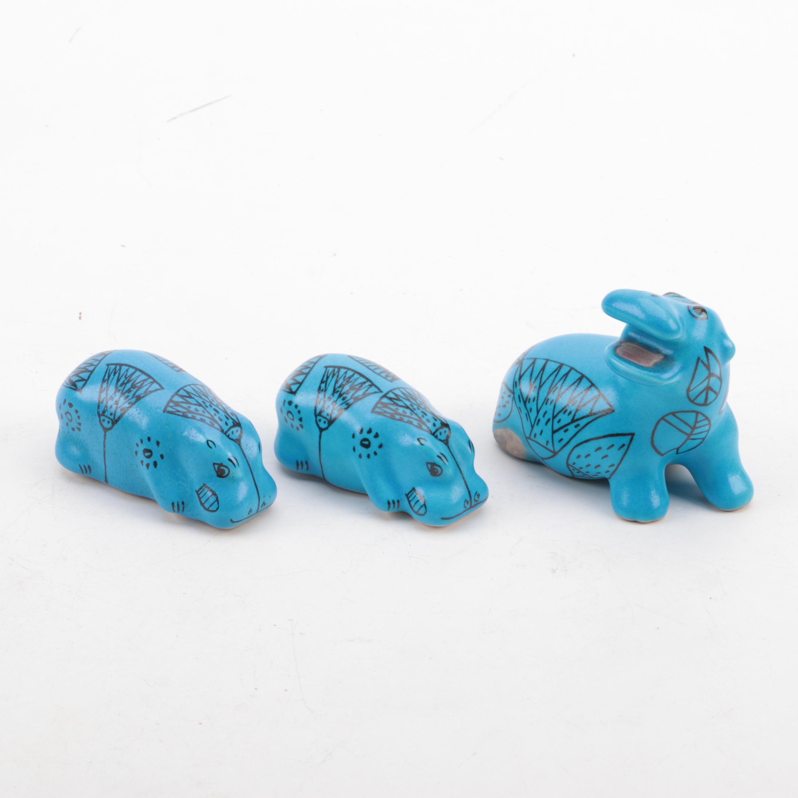 Metropolitan Museum of Art "William" Hippopotamus Figurines | EBTH