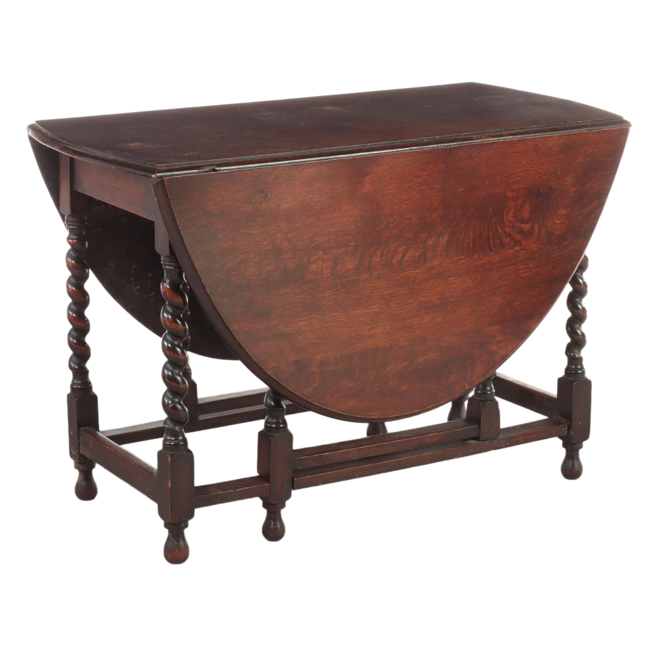 Vintage Henredon Mahogany Federal Style Drop Leaf Dining Table | EBTH