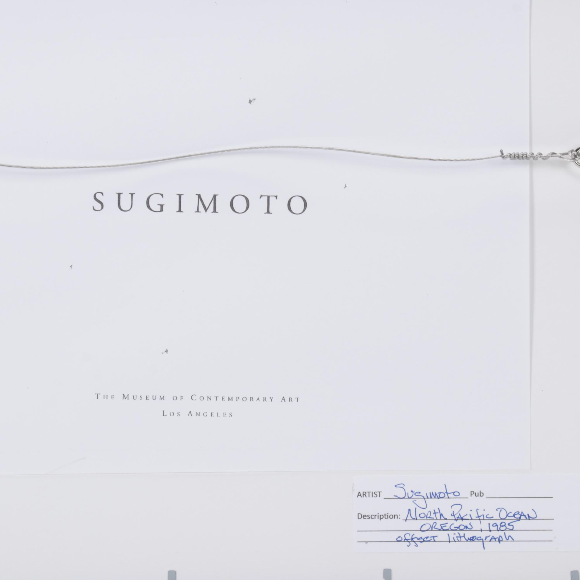 Sugimoto Hiroshi Offset Lithograph "North Pacific Ocean, Oregon, 1985 ...