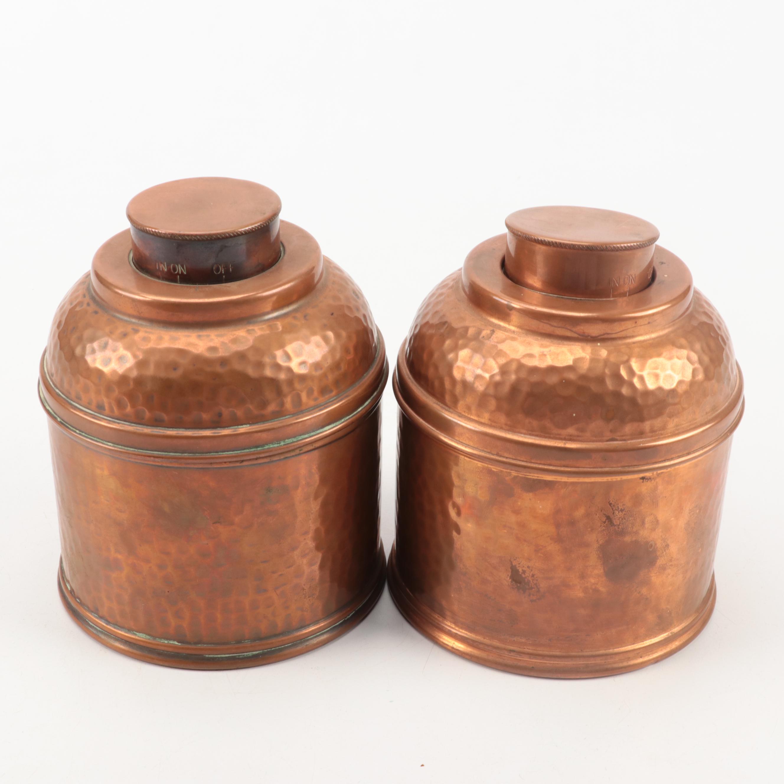 Rumidor Copper Humidors with Kettle, Mid-20th Century | EBTH