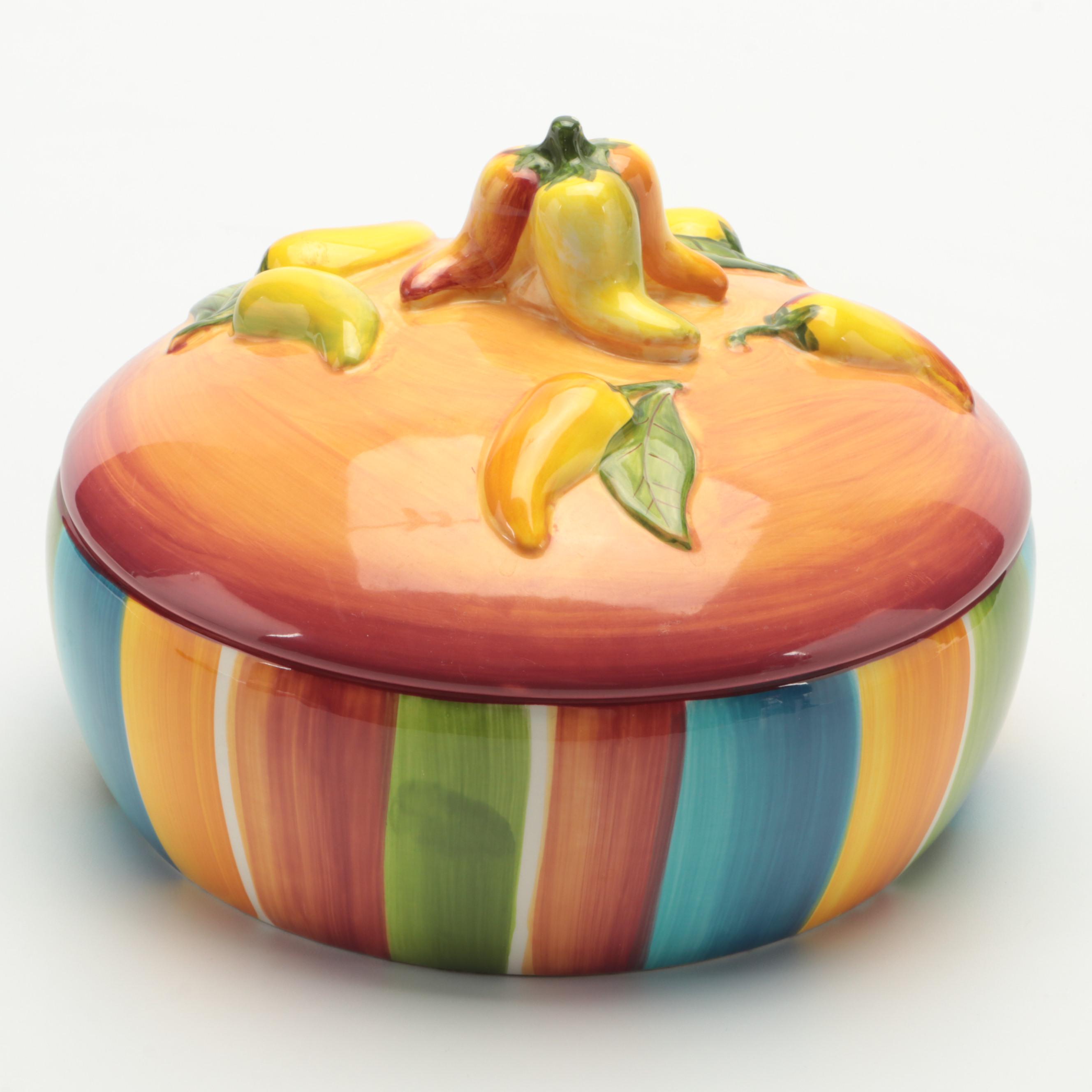 Noble Excellence "Hacienda" Ceramic Bowls and Serving Dishes | EBTH