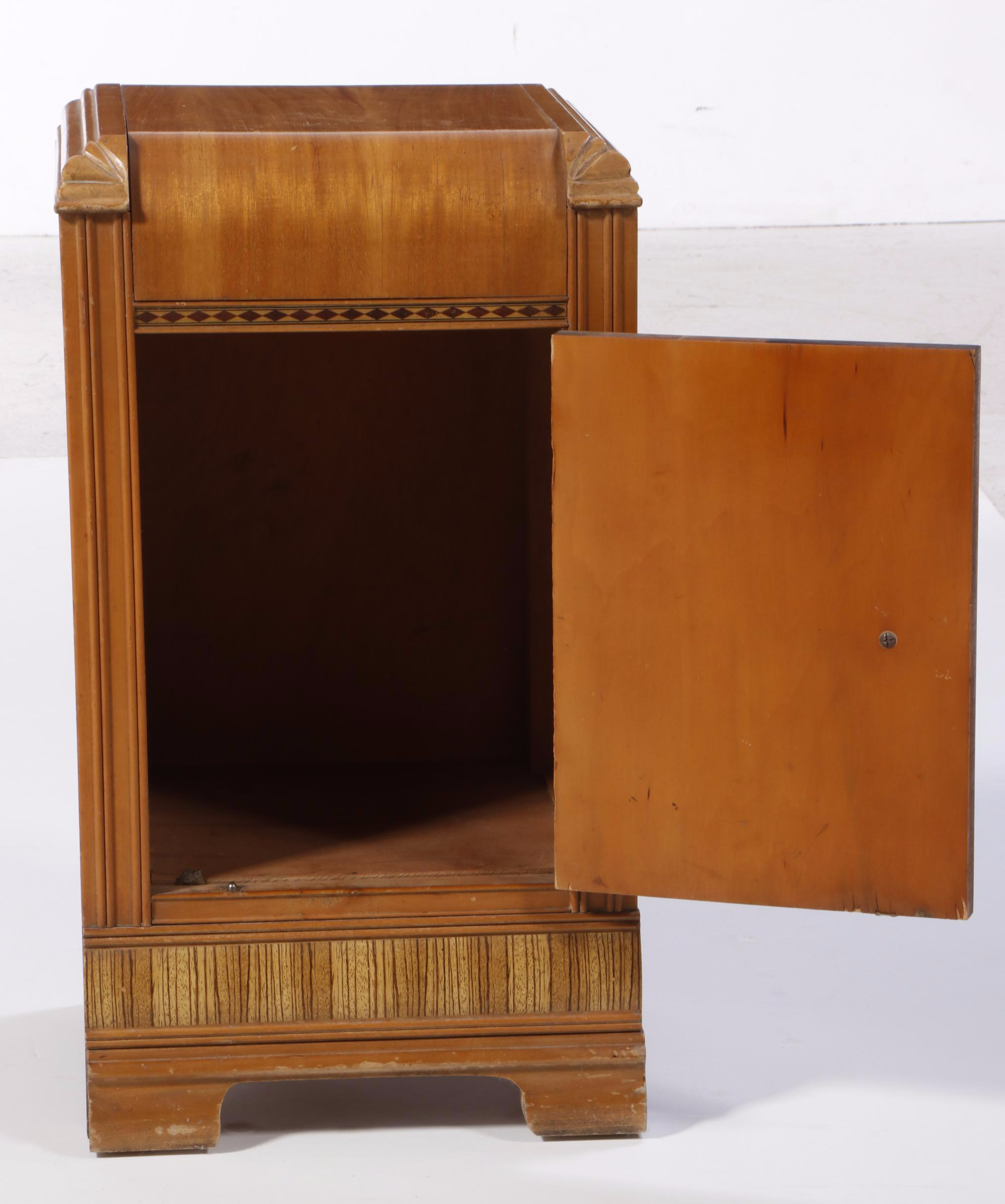 Webb Furniture Co. Art Deco Waterfall Nightstand, circa 1930 | EBTH