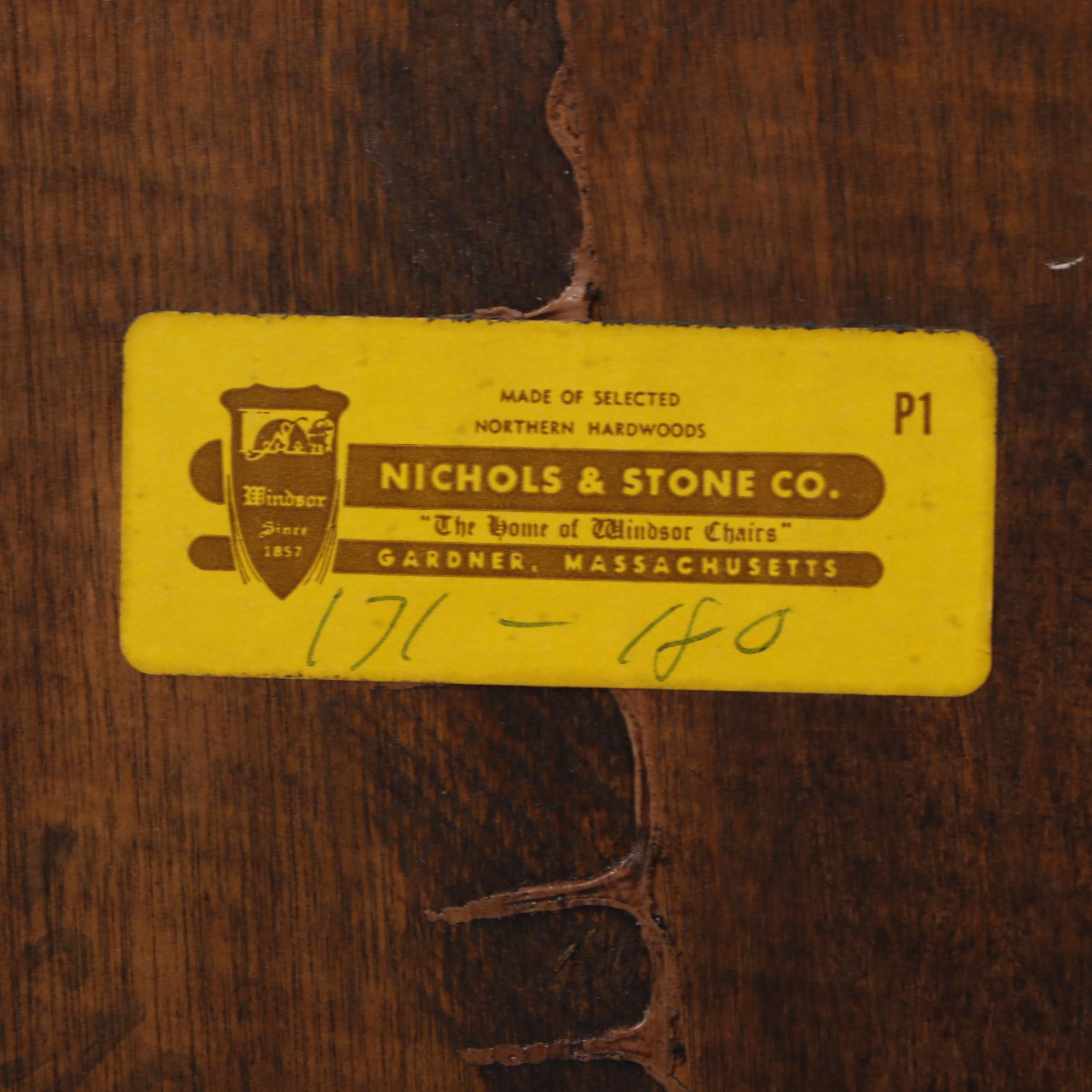 Nichols & Stone Co. Colonial Style Maple Five-Piece Dining Set | EBTH