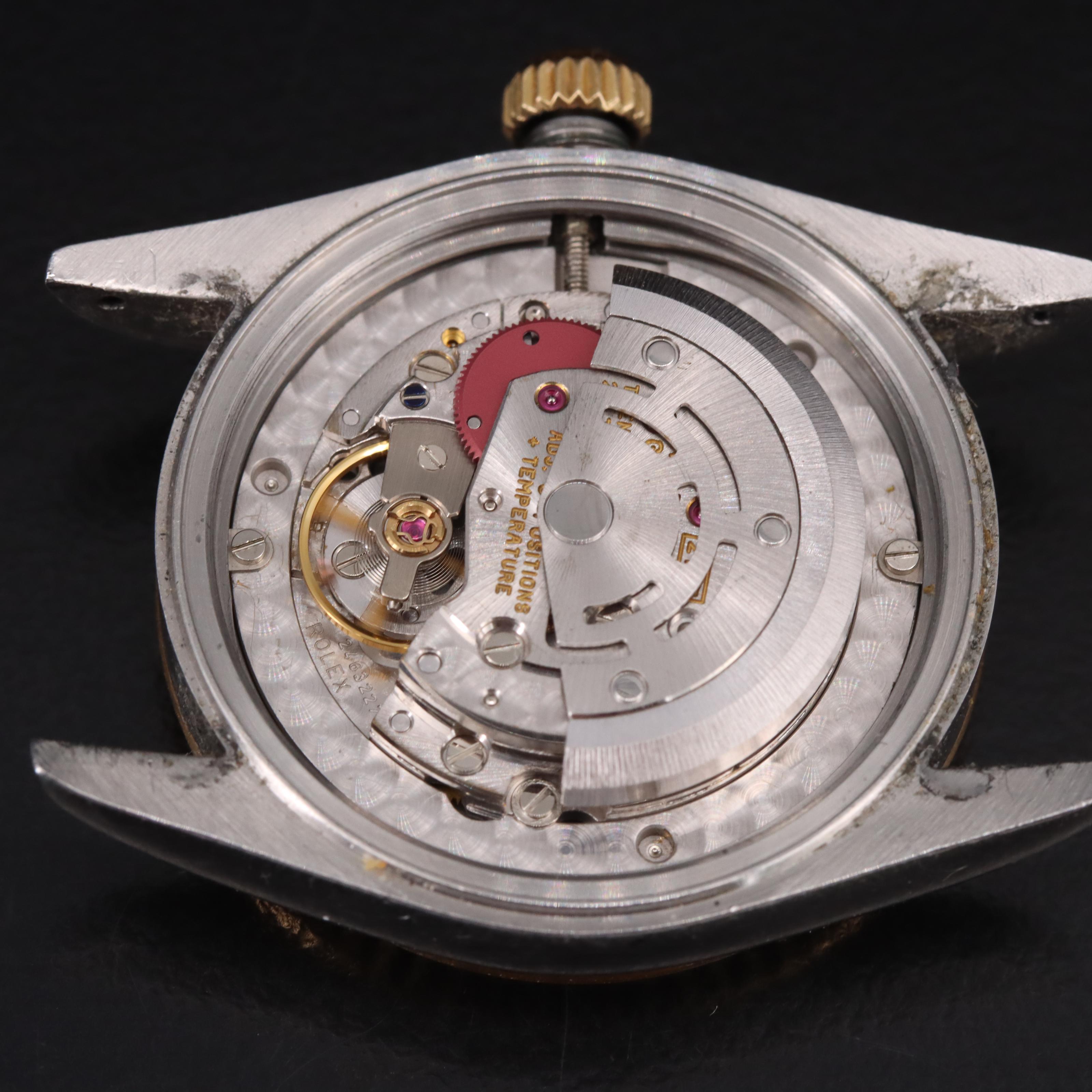 1993 Rolex Oyster Perpetual Mother-of-Pearl Diamond Custom Dial ...
