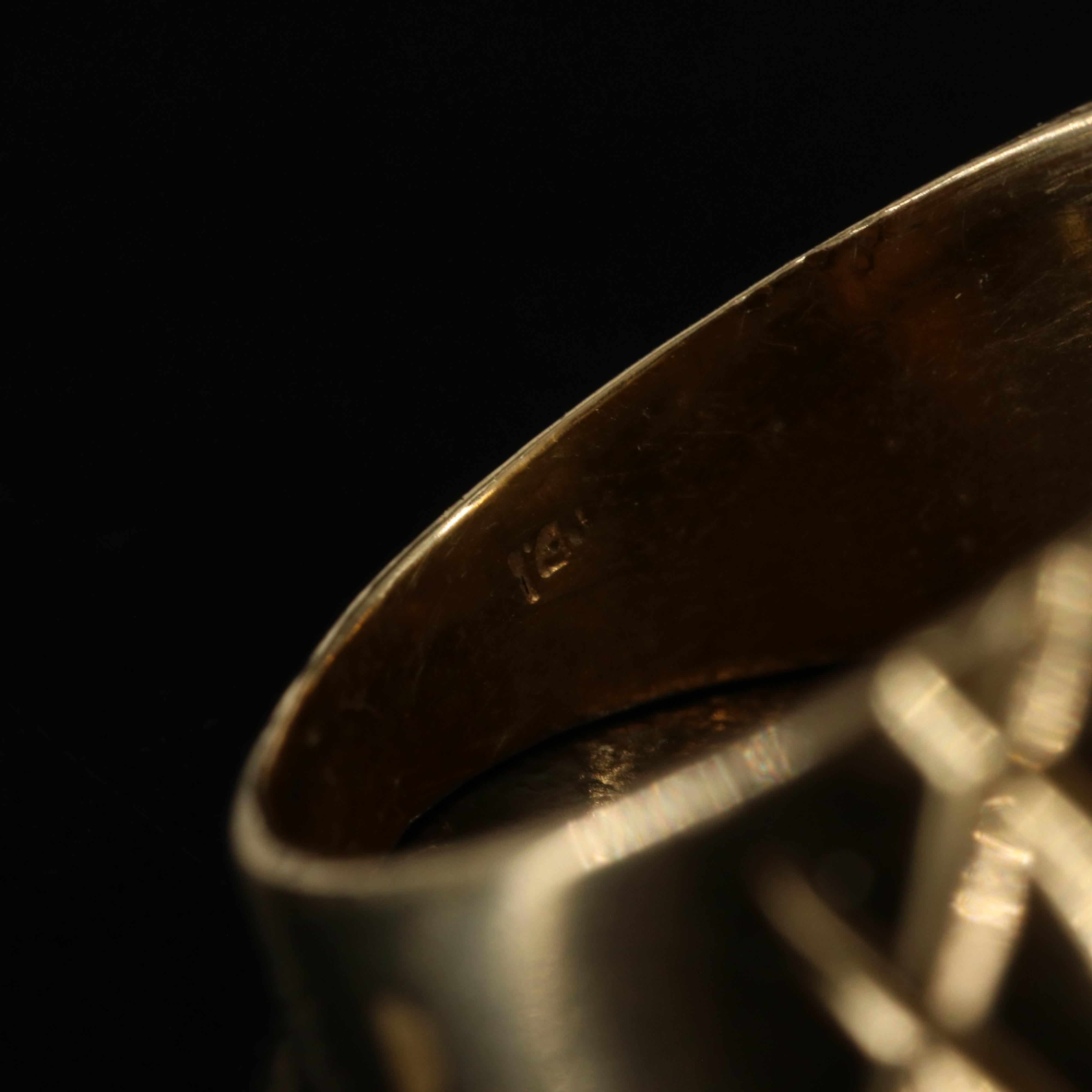 14K Quilted Ring | EBTH