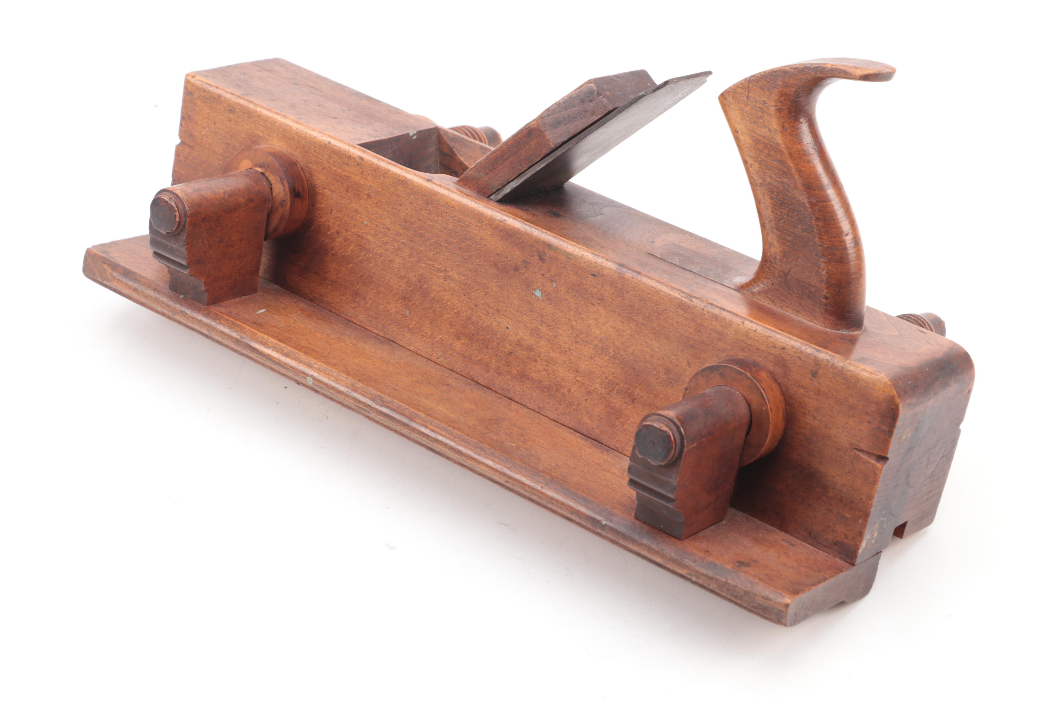 E.R. Seybold, Topping & Bro and Other Carpenters Wooden Screw Planes | EBTH