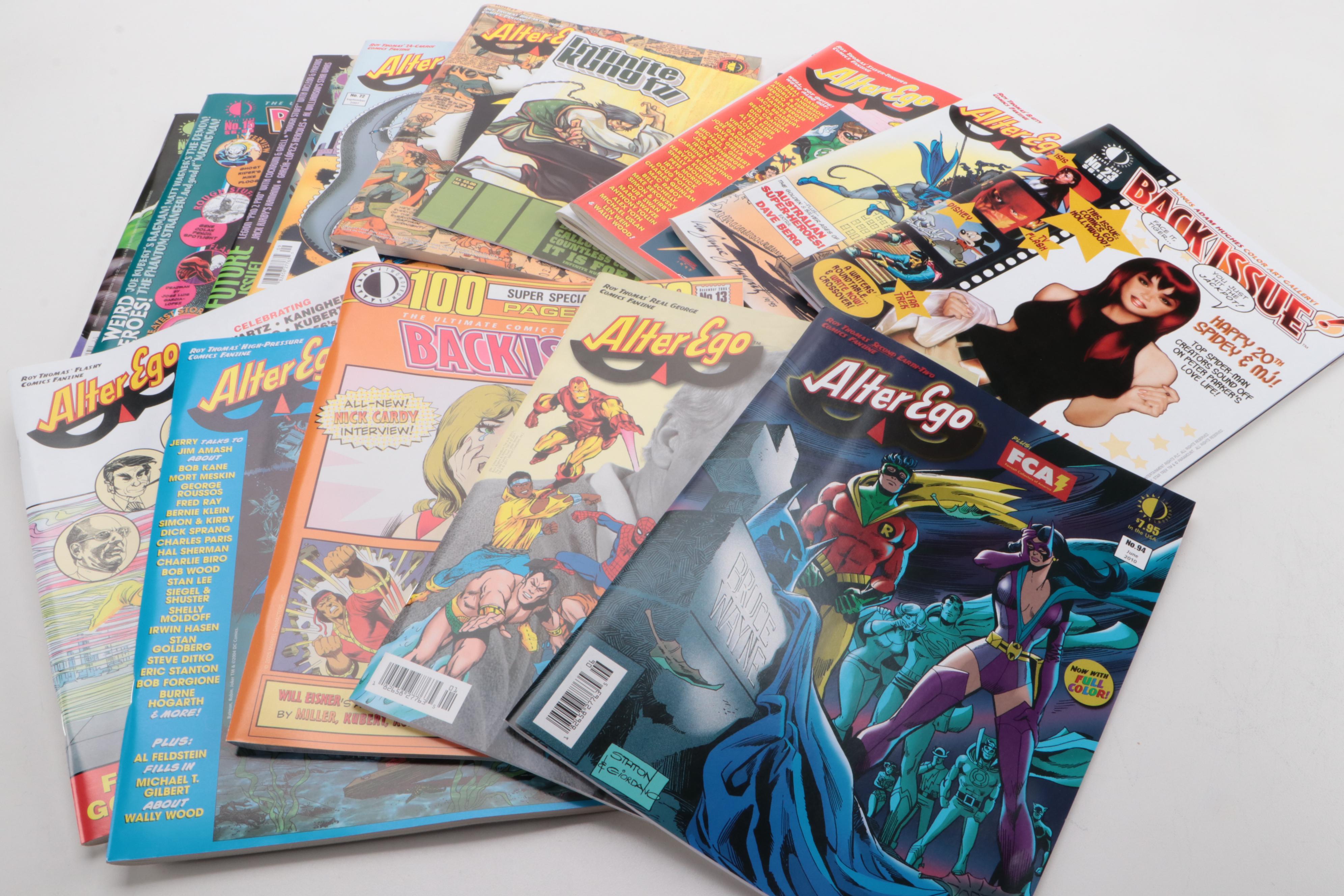 "Comic Book Artist", "Back Issue", "Alter Ego", and More Comic Book ...