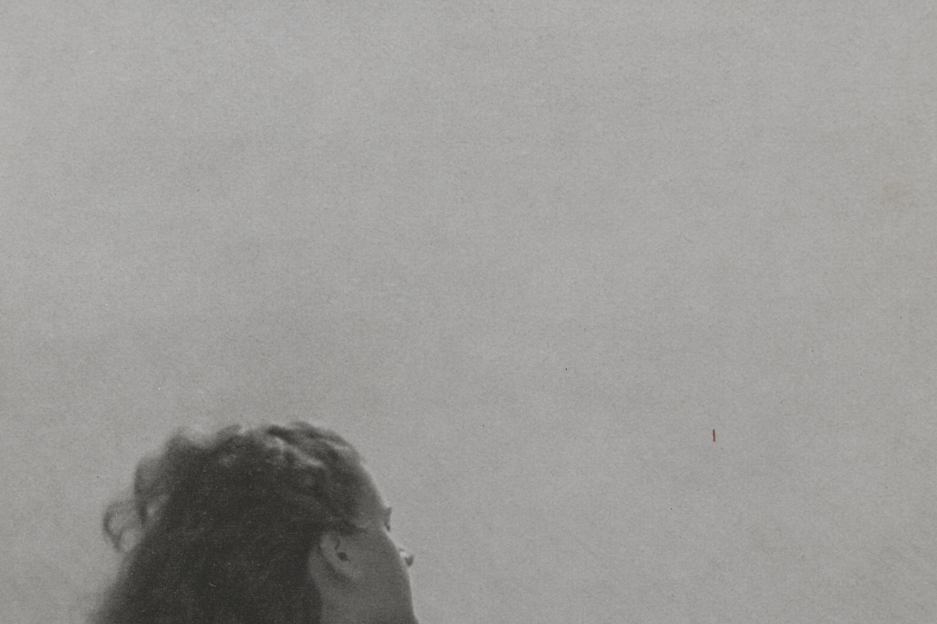 Willy Zielke Nude Portrait Halftone From "Das Deutsche Aktwerk," Circa ...