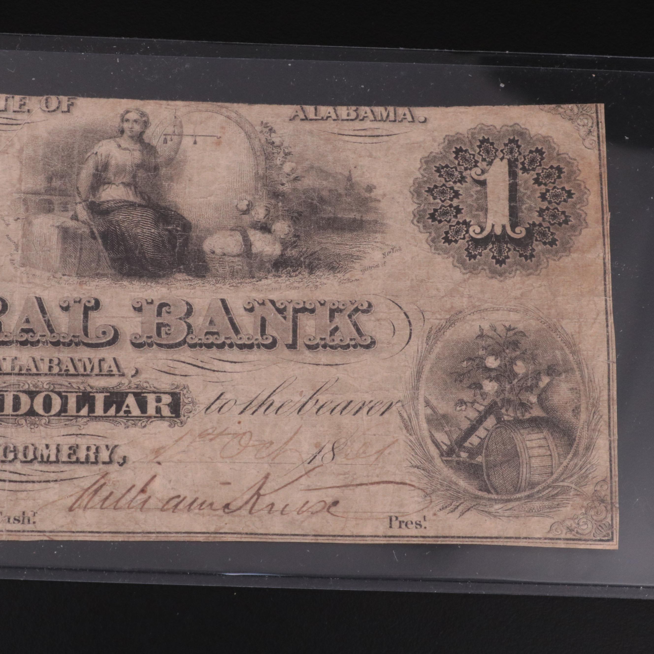 Two Civil War Era Obsolete Bank Notes | EBTH