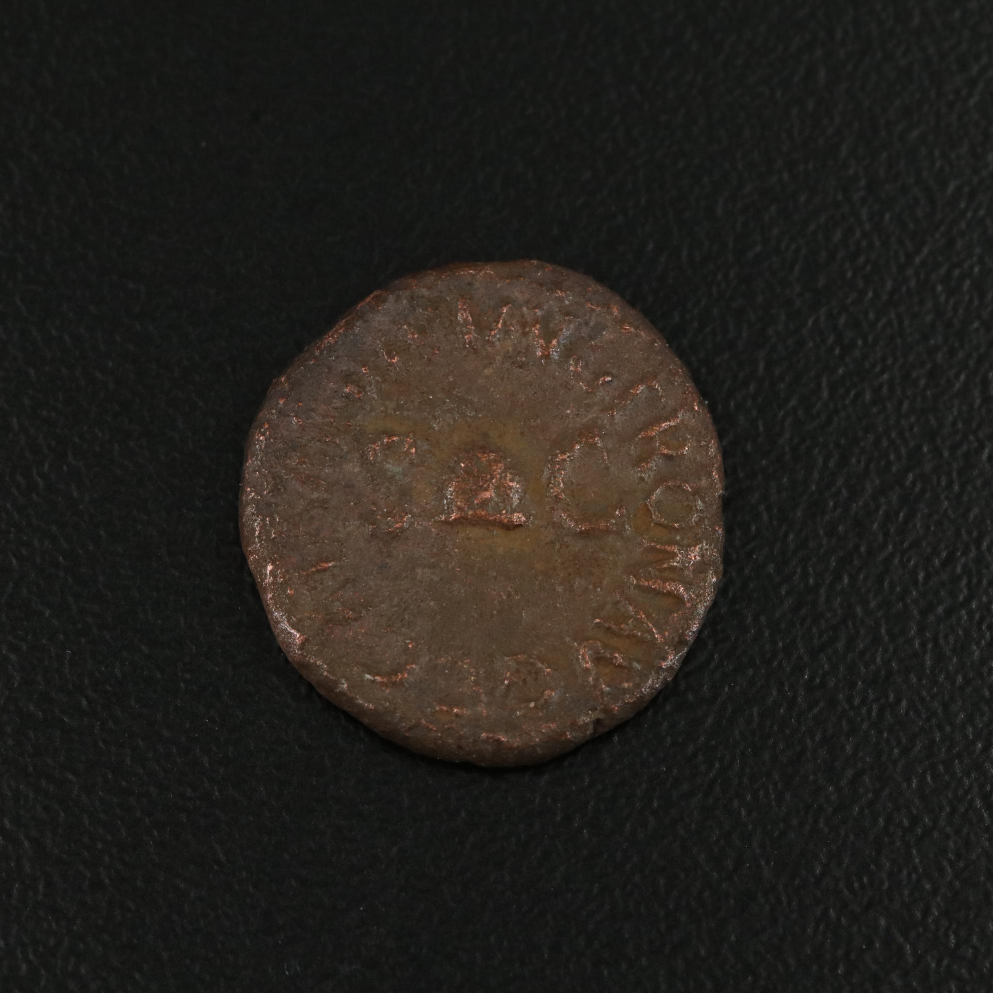 Ancient Roman Imperial Quadrans Coin of Caligula, ca. 37 AD | EBTH