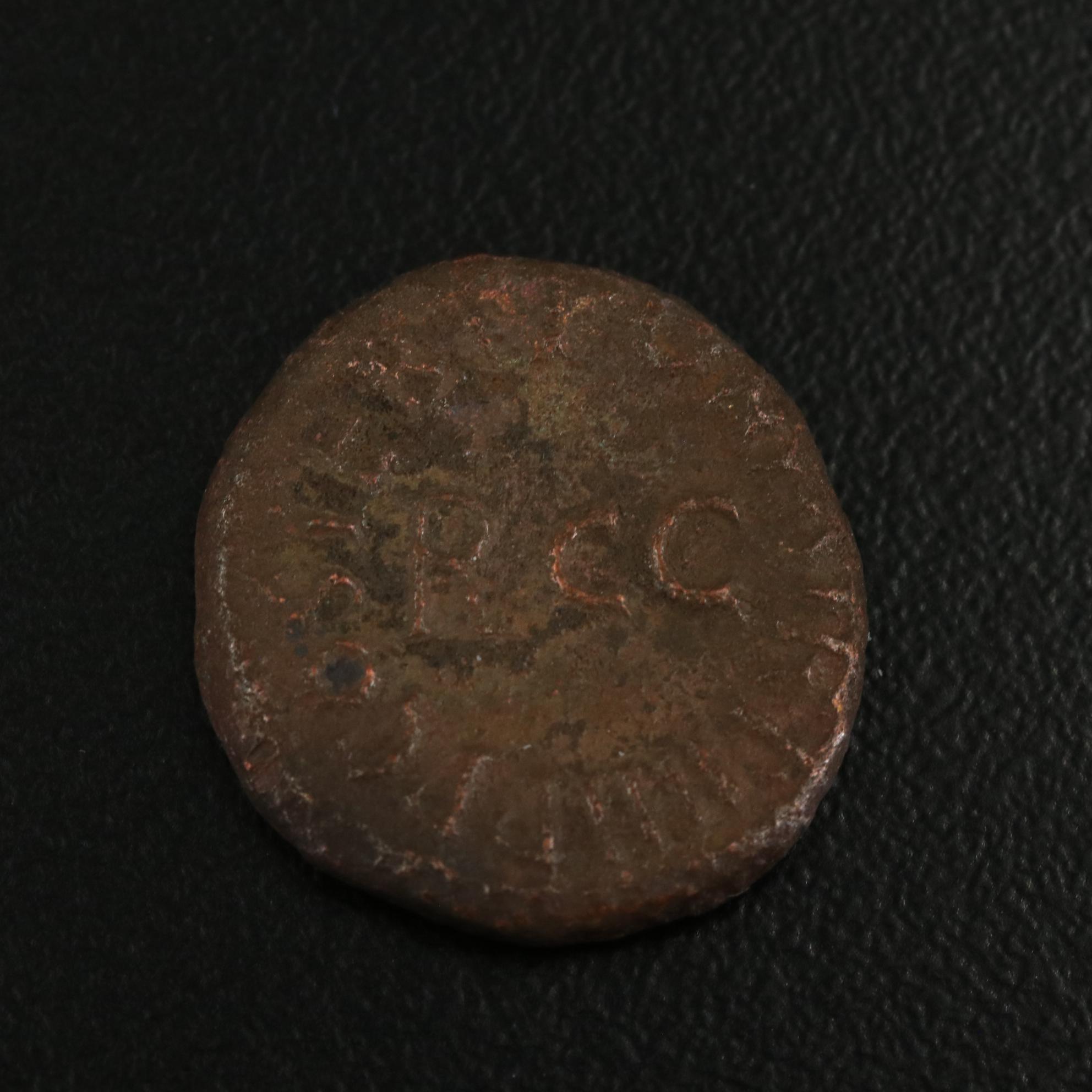 Ancient Roman Imperial Quadrans Coin of Caligula, ca. 37 AD | EBTH