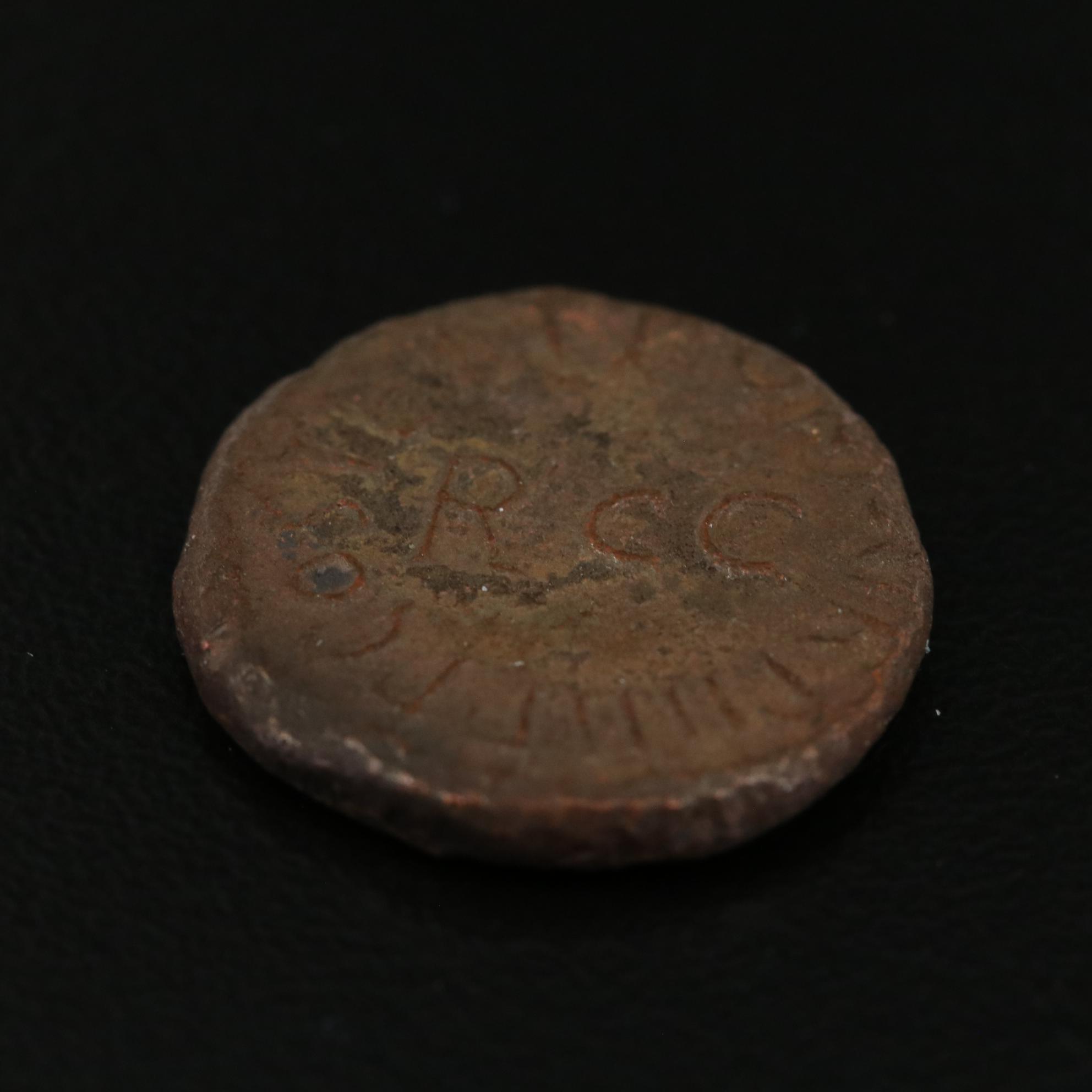 Ancient Roman Imperial Quadrans Coin of Caligula, ca. 37 AD | EBTH