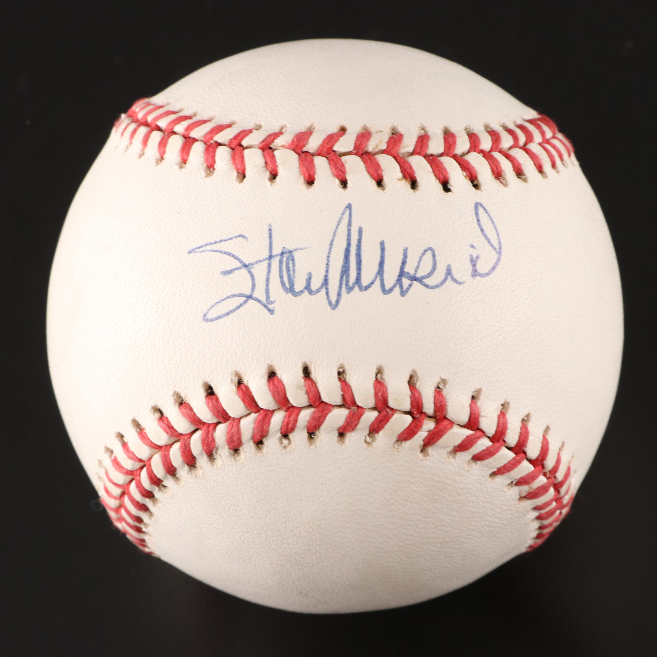 Ted Williams and Stan Musial Signed Rawlings Baseballs | EBTH