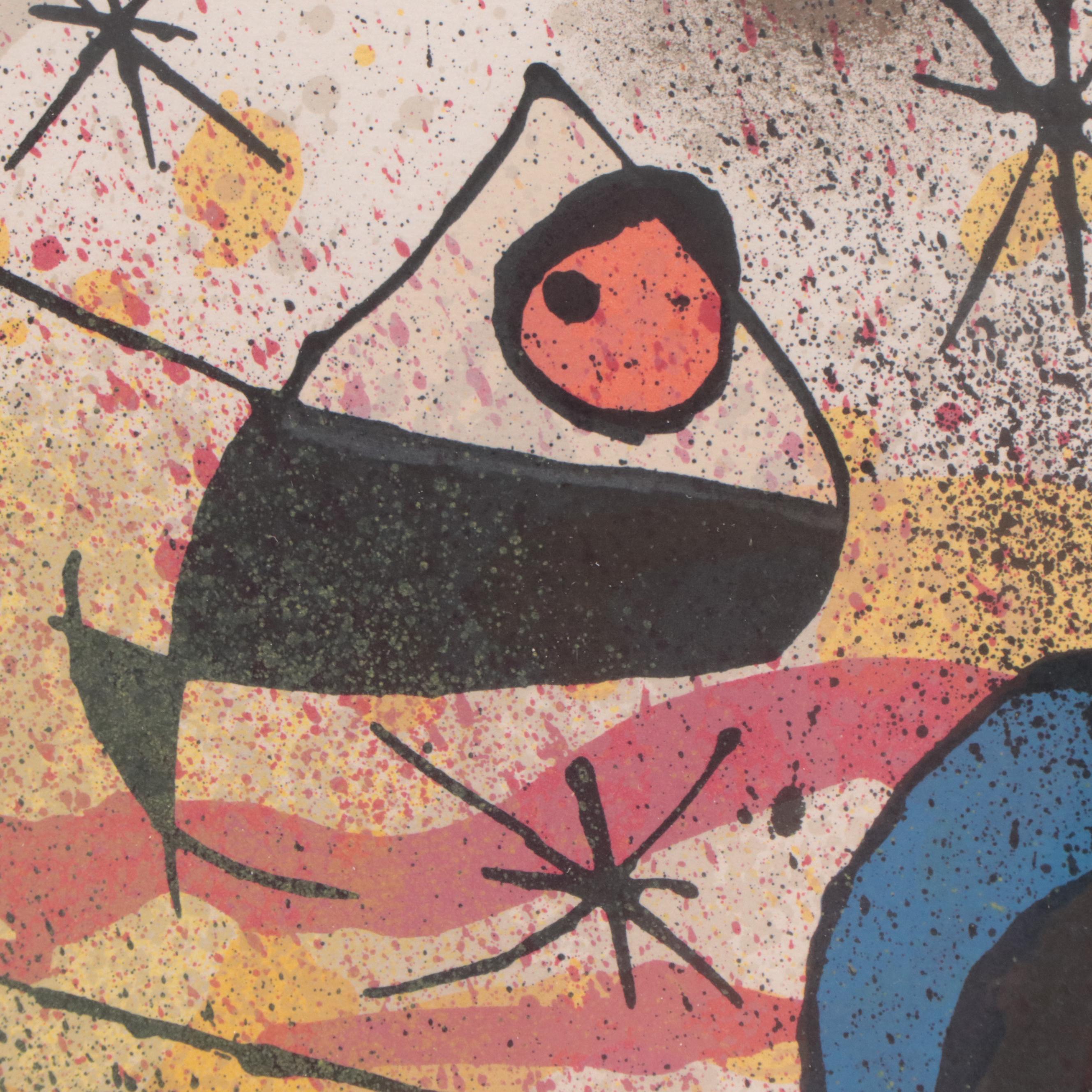 Joan Miró Color Lithograph "Céramiques," Circa 1974 | EBTH