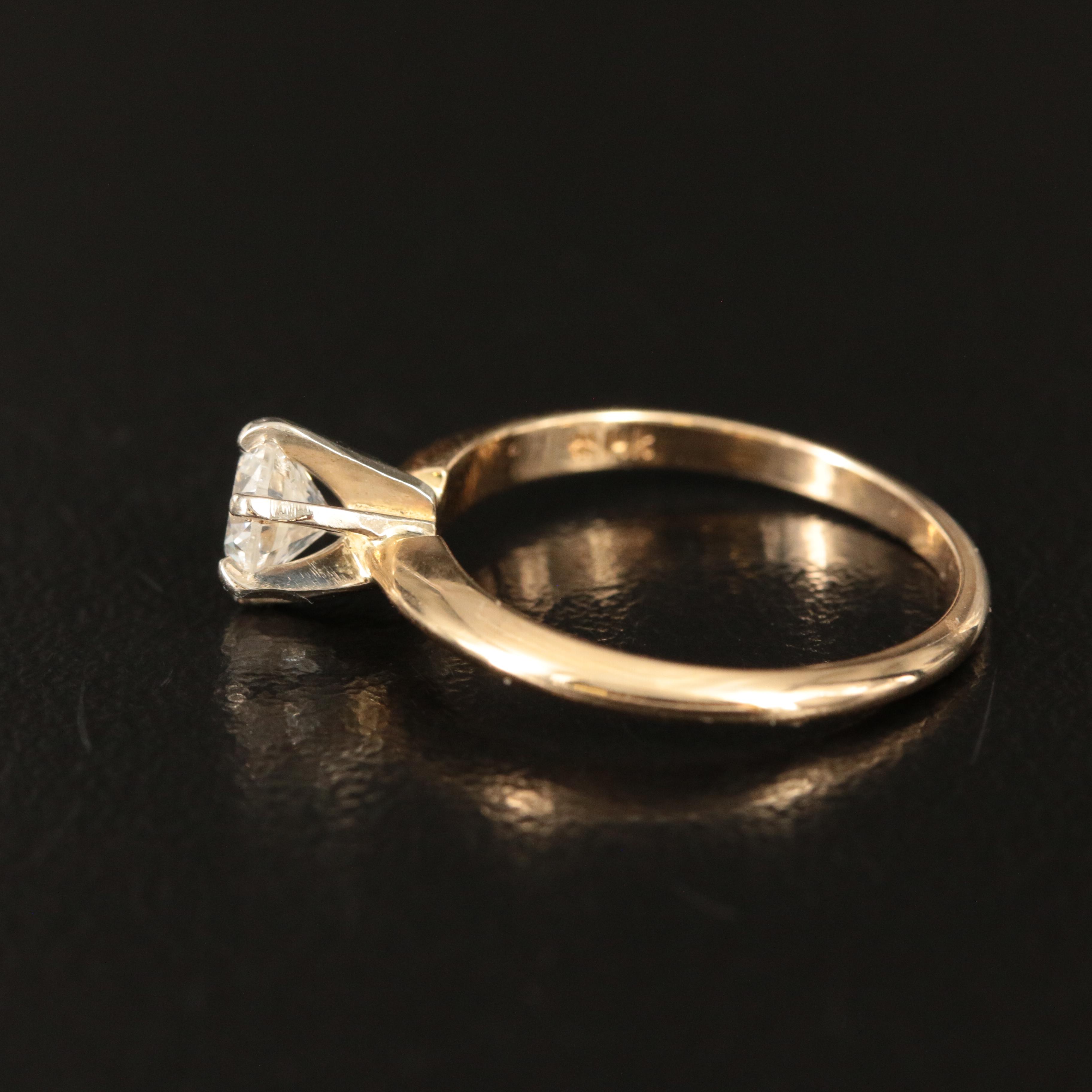 14K 0.40 CT Diamond Ring | EBTH