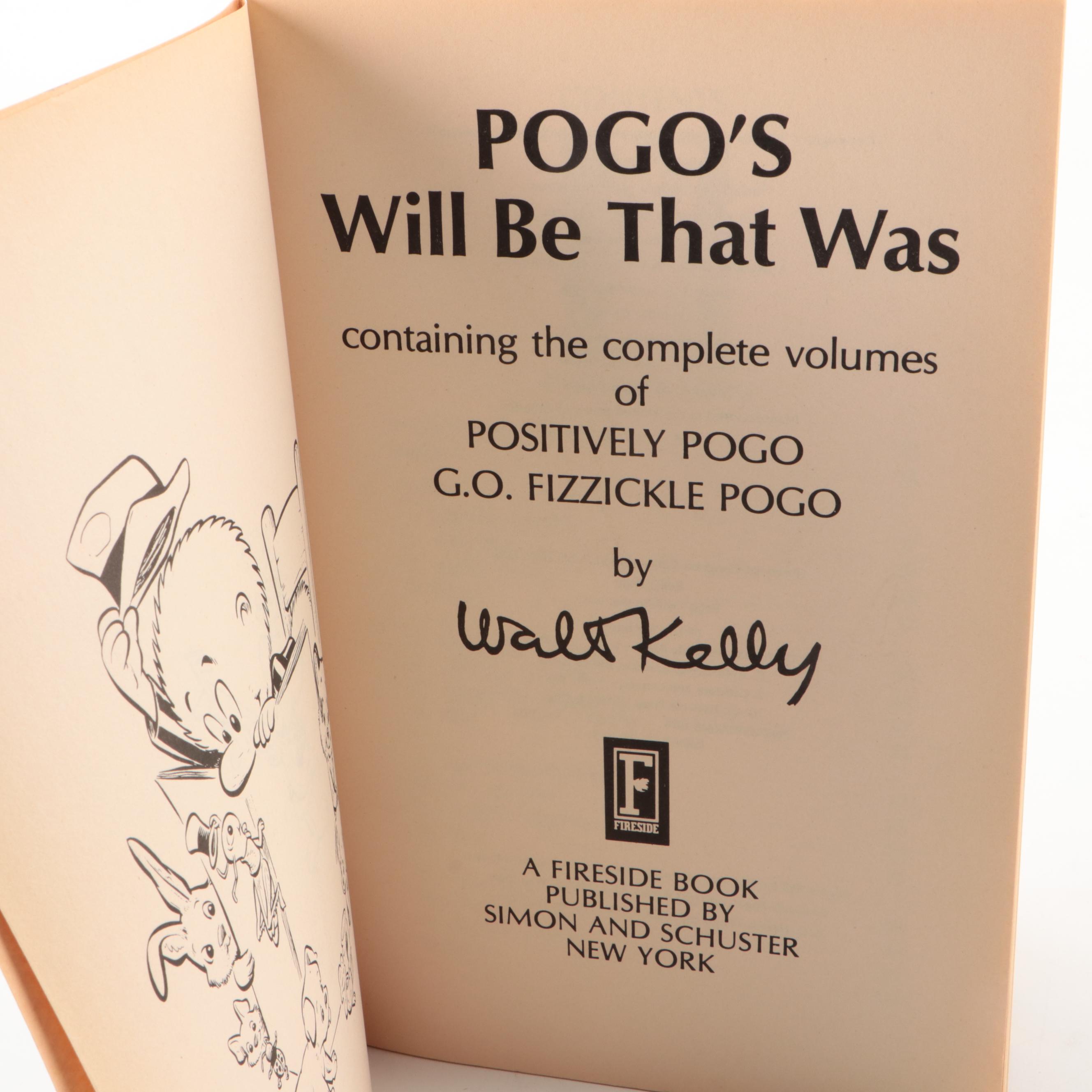 "The Jack Acid Society Black Book" and Other Pogo Books by Walt Kelly ...