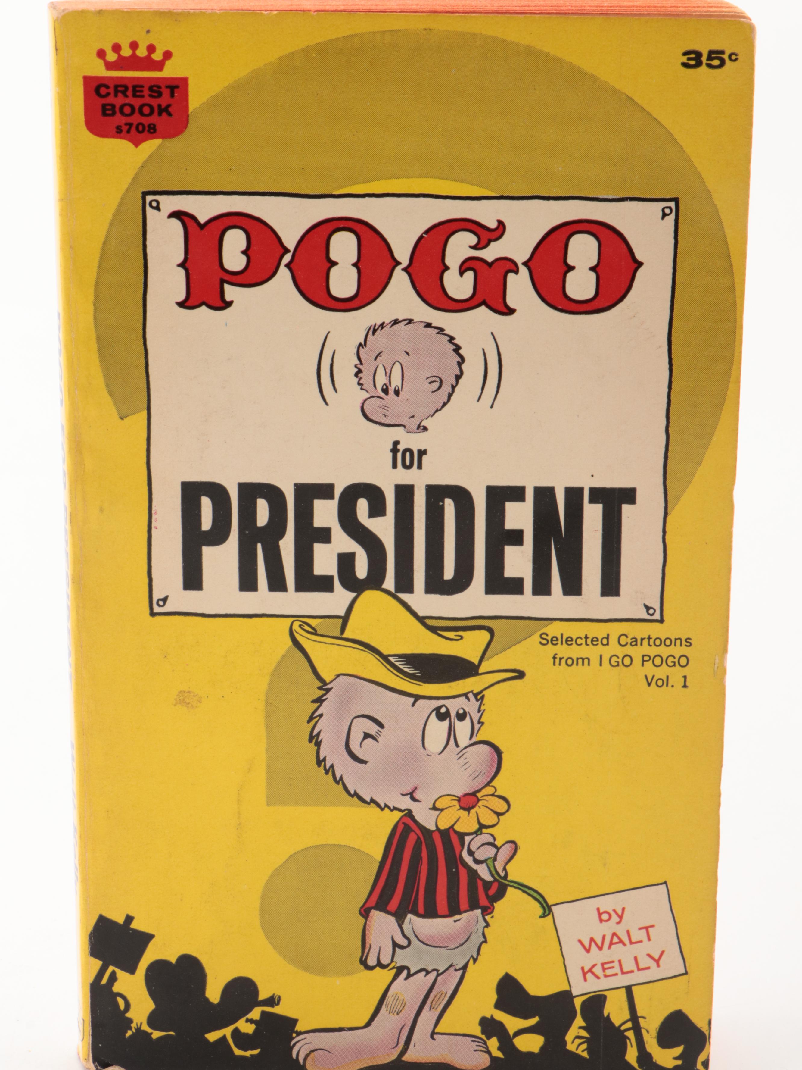 "The Jack Acid Society Black Book" and Other Pogo Books by Walt Kelly ...