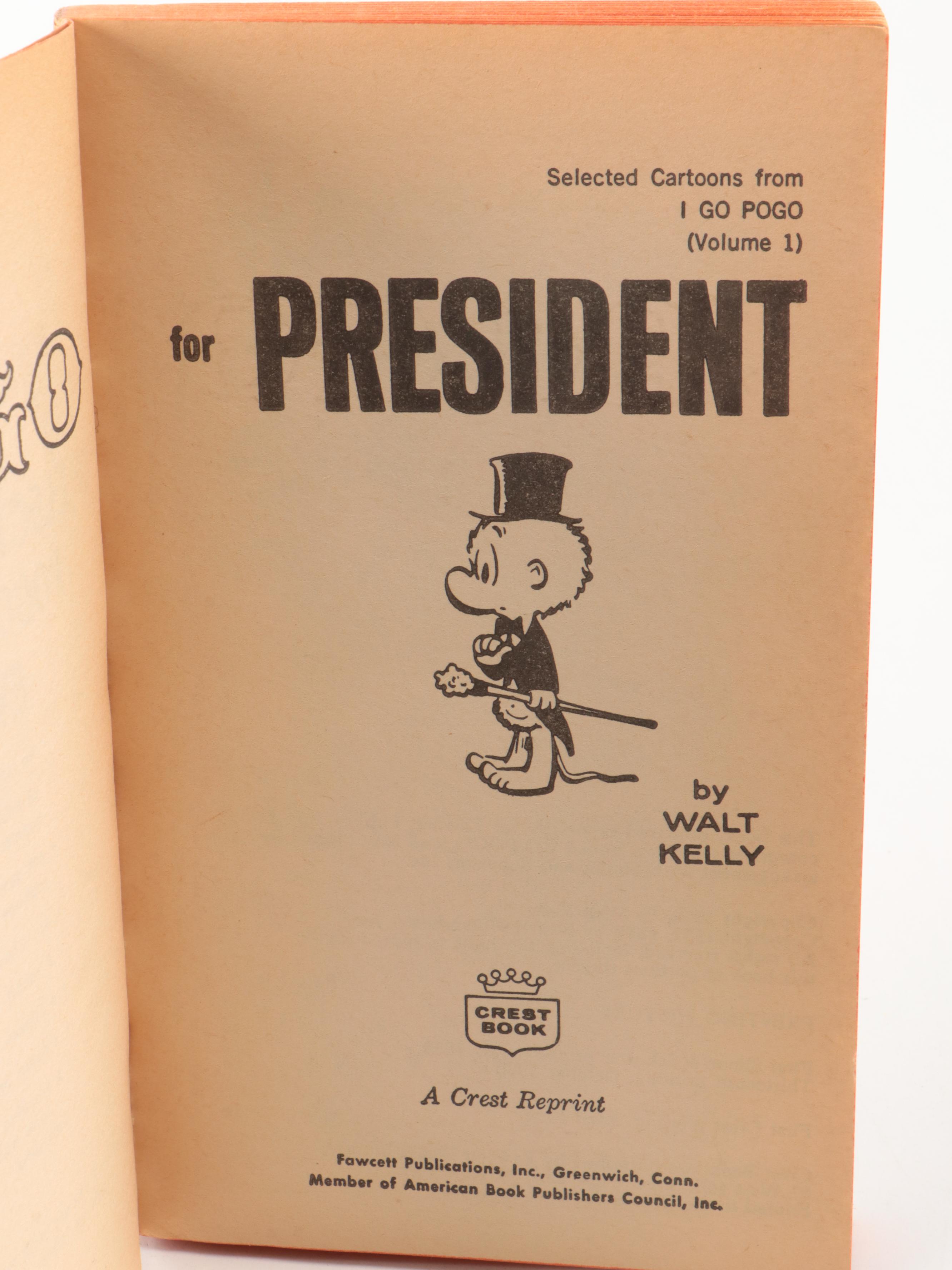 "The Jack Acid Society Black Book" and Other Pogo Books by Walt Kelly ...