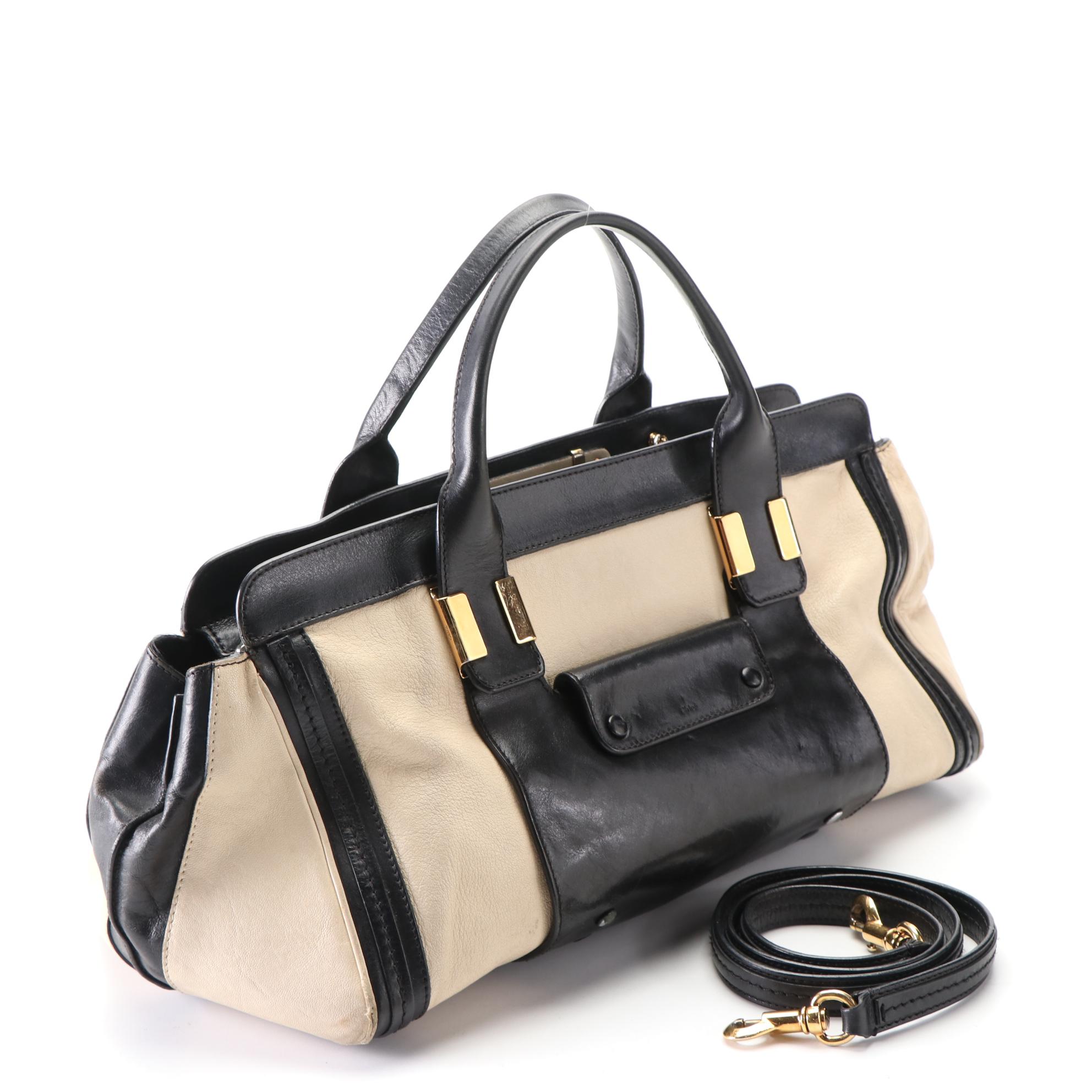 Chloé Alice Bicolor Leather Two-Way Bag | EBTH